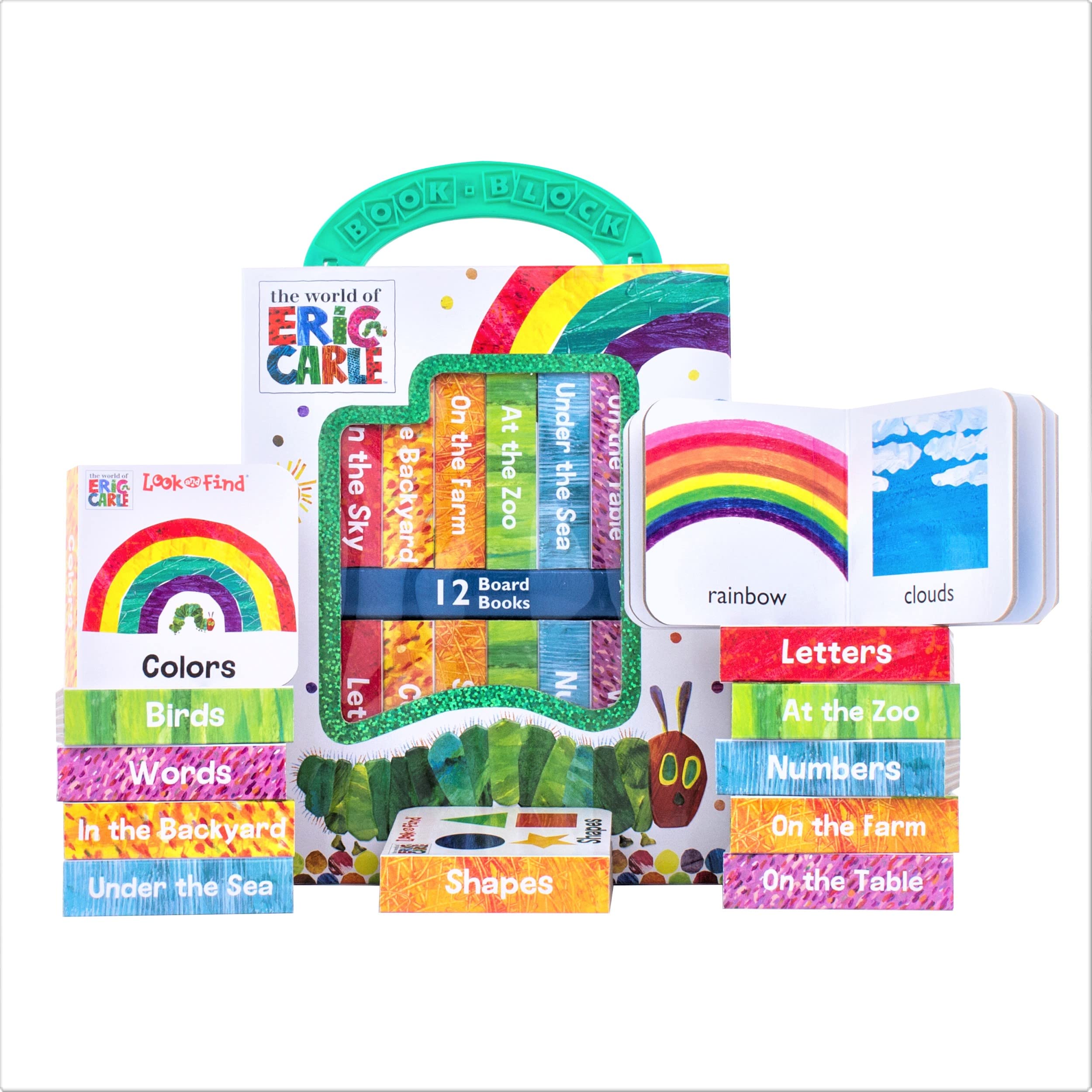 Snapklik.com : World Of Eric Carle, My First Library 12 Board Book Set