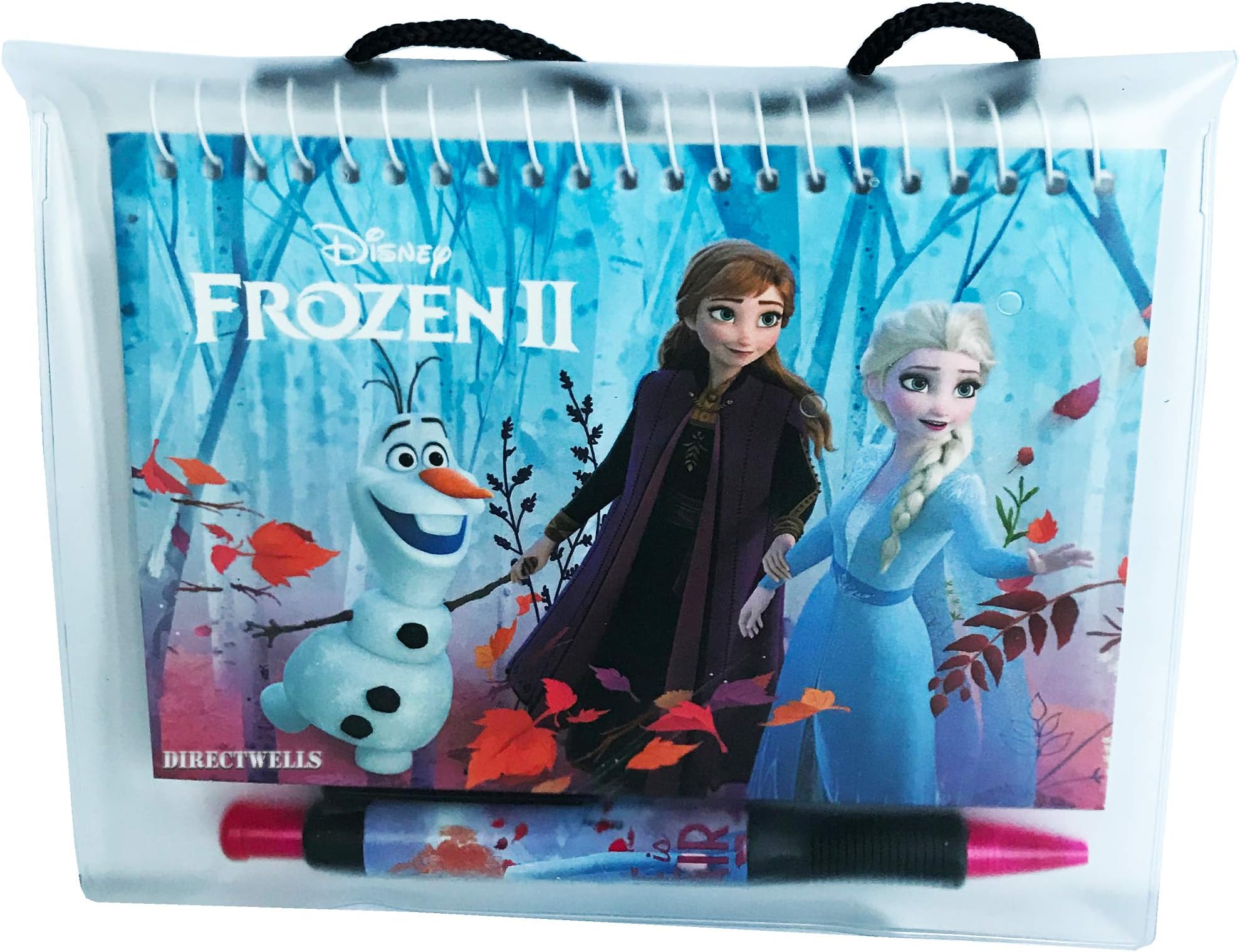 Amazon.com : Disney Frozen Elsa Anna and Olaf Autograph Book with ...