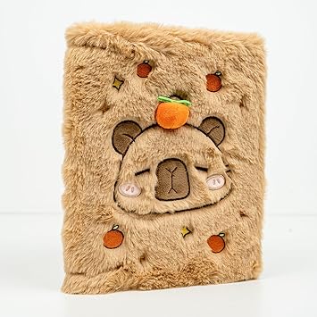 Amazon.com: Cardfun Trading Card Binder with Sleeves, Plush Capybara 4 ...