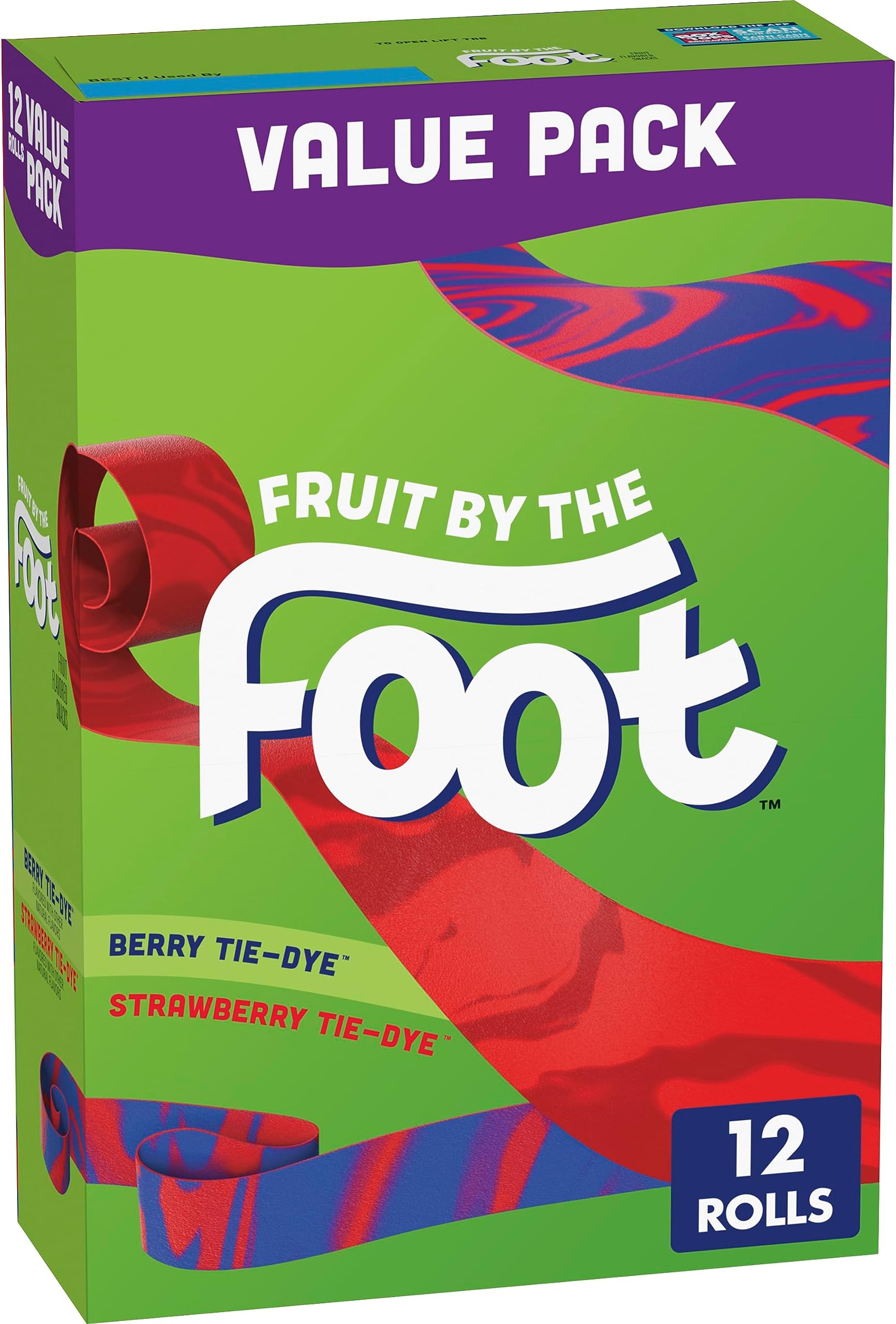 Amazon.com: Fruit by the Foot, Fruit Snacks, Variety Pack, 9 oz