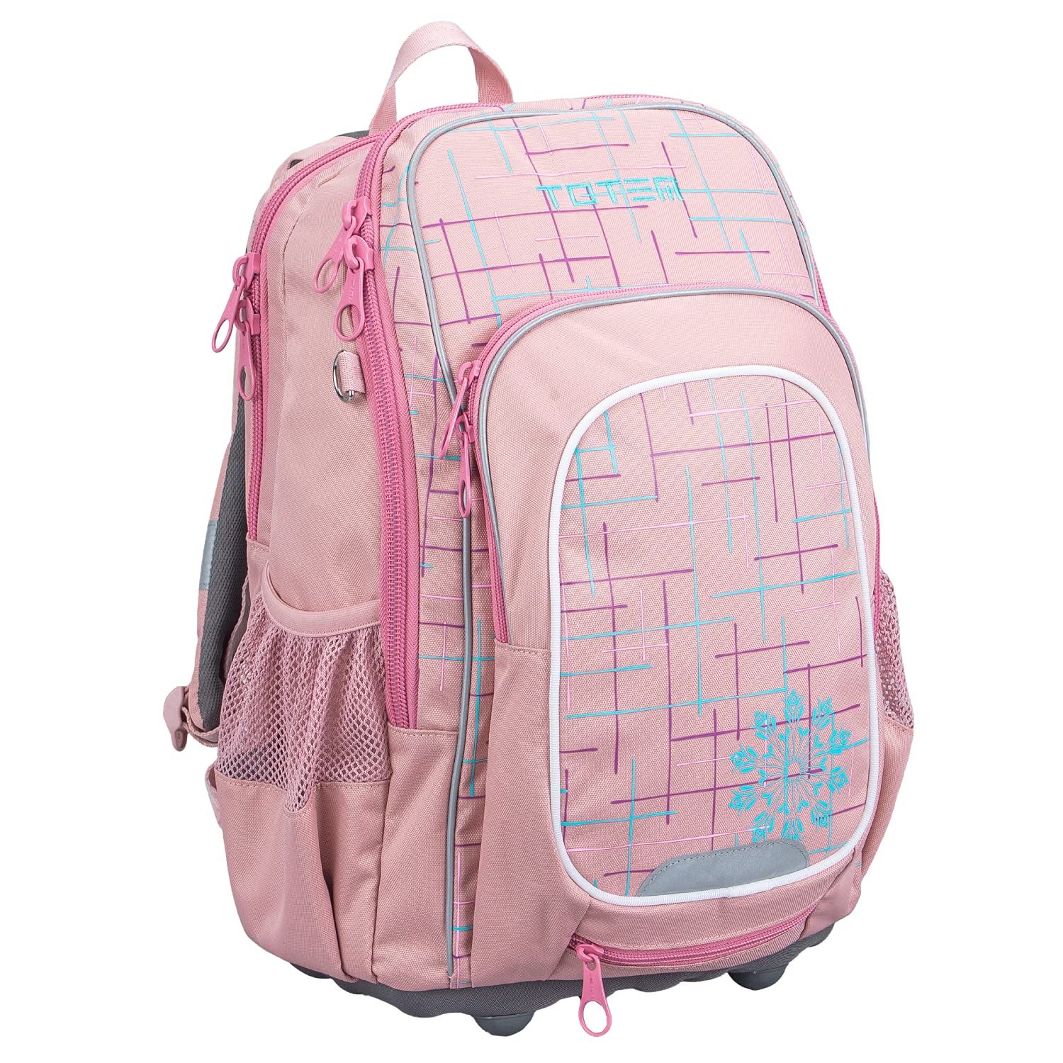 Buy TOTEM| Medium Ergonomic School Bag | Kids Backpack with Back Frame ...