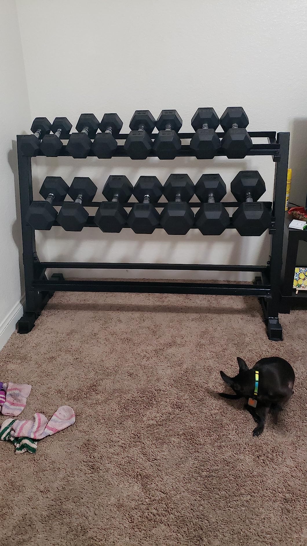 $20/mo - Finance CAP Barbell 3 Tier Dumbbell Rack, 51" | Buy Now, Pay Later