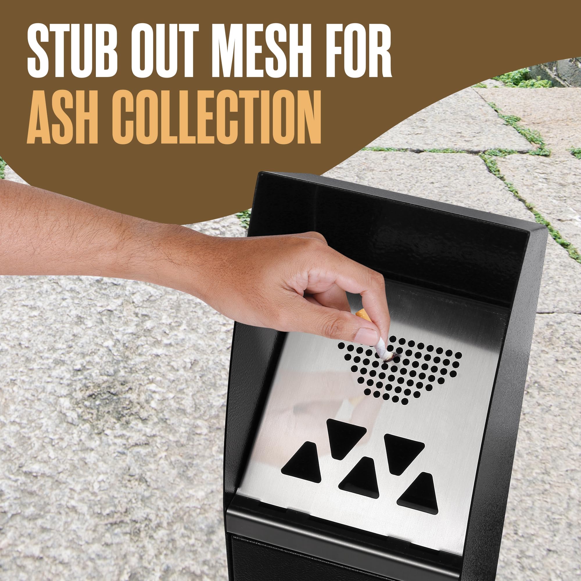 Snapklik.com : Cigarette Butt Disposal Outdoor, Cigarette Disposal ...