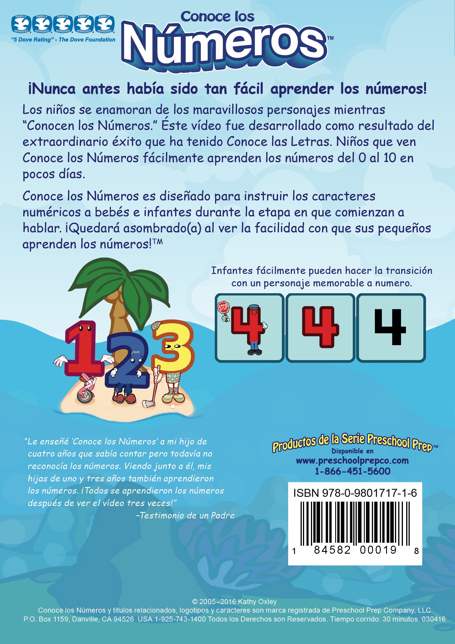Conoce Los Numeros Dvd