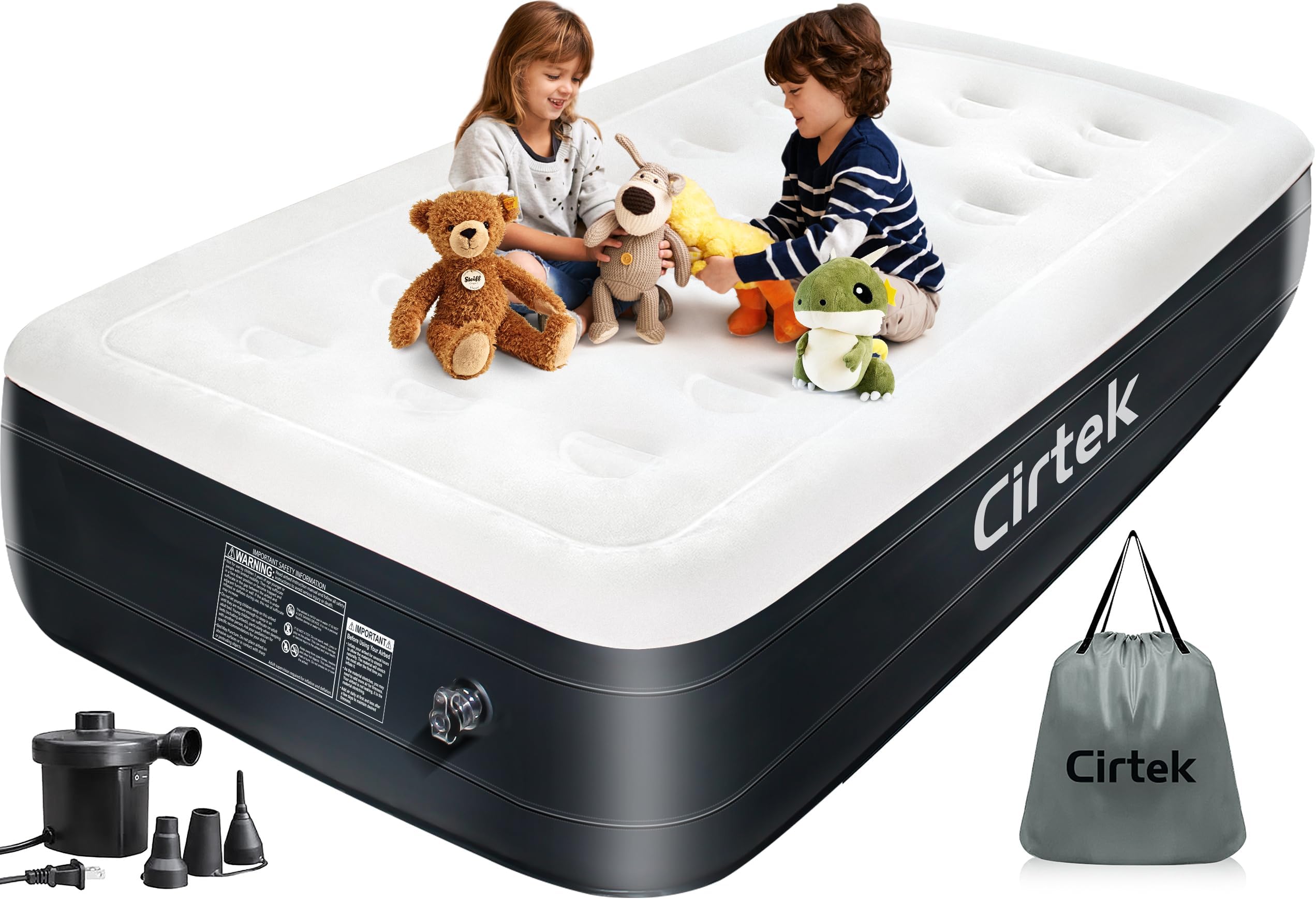 Amazon.com: Cirtek Inflatable Mattress, inflatables Bed, Camping ...