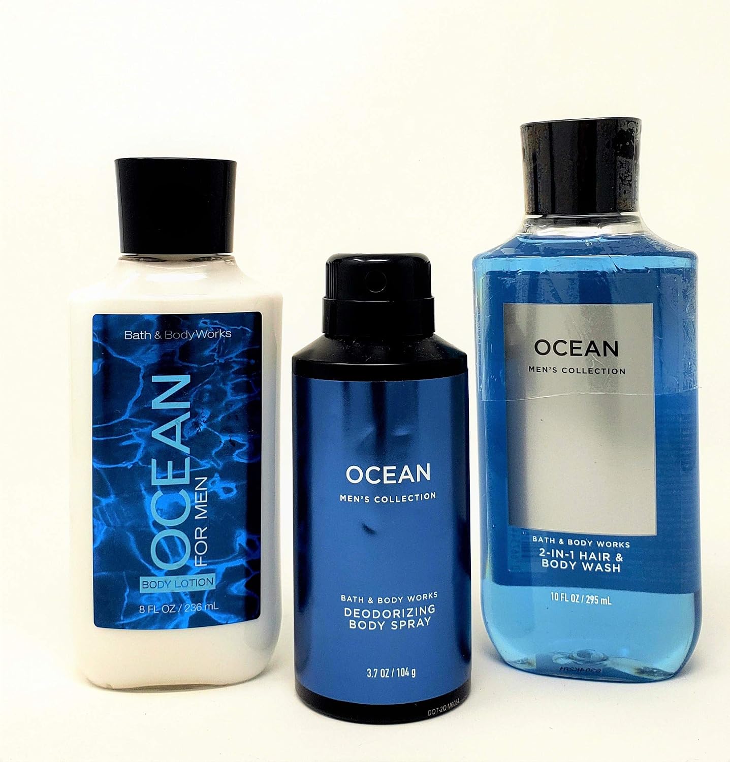Amazon.com : GIFT SET OCEAN FOR MEN ~ BODY WASH ~ BODY LOTION AND ...