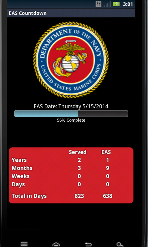 EAS Countdown - App on Amazon Appstore