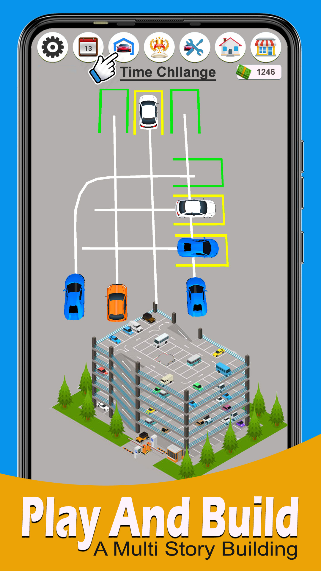 Car Parking Order: Advanced Lot Management Parking Simulator Game - App ...