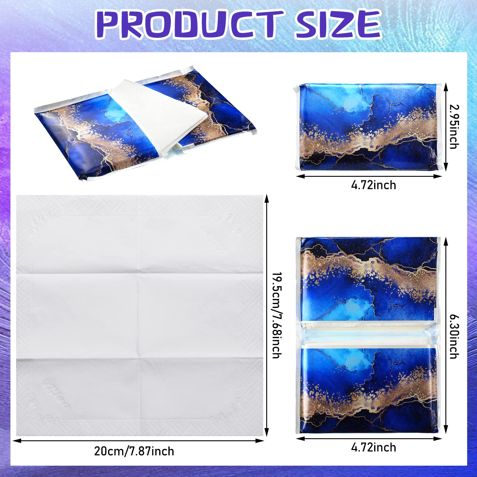 Snapklik.com : 24 Packs Travel Size Tissue Pocket Slim Pack Facial 3 ...