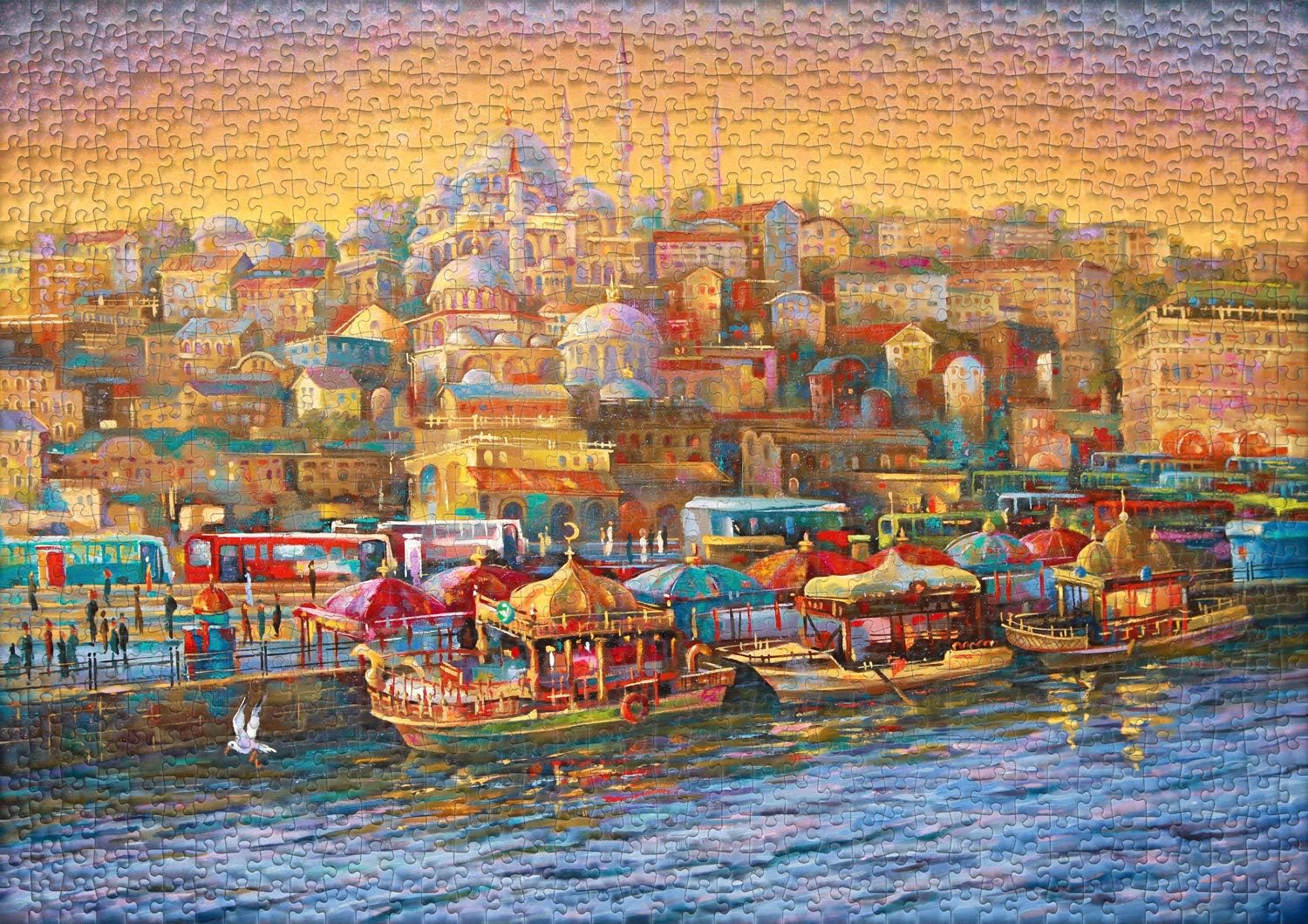 Ulmer Puzzleschmiede – Puzzle Picturesque Istanbul: 1000 pieces jigsaw ...