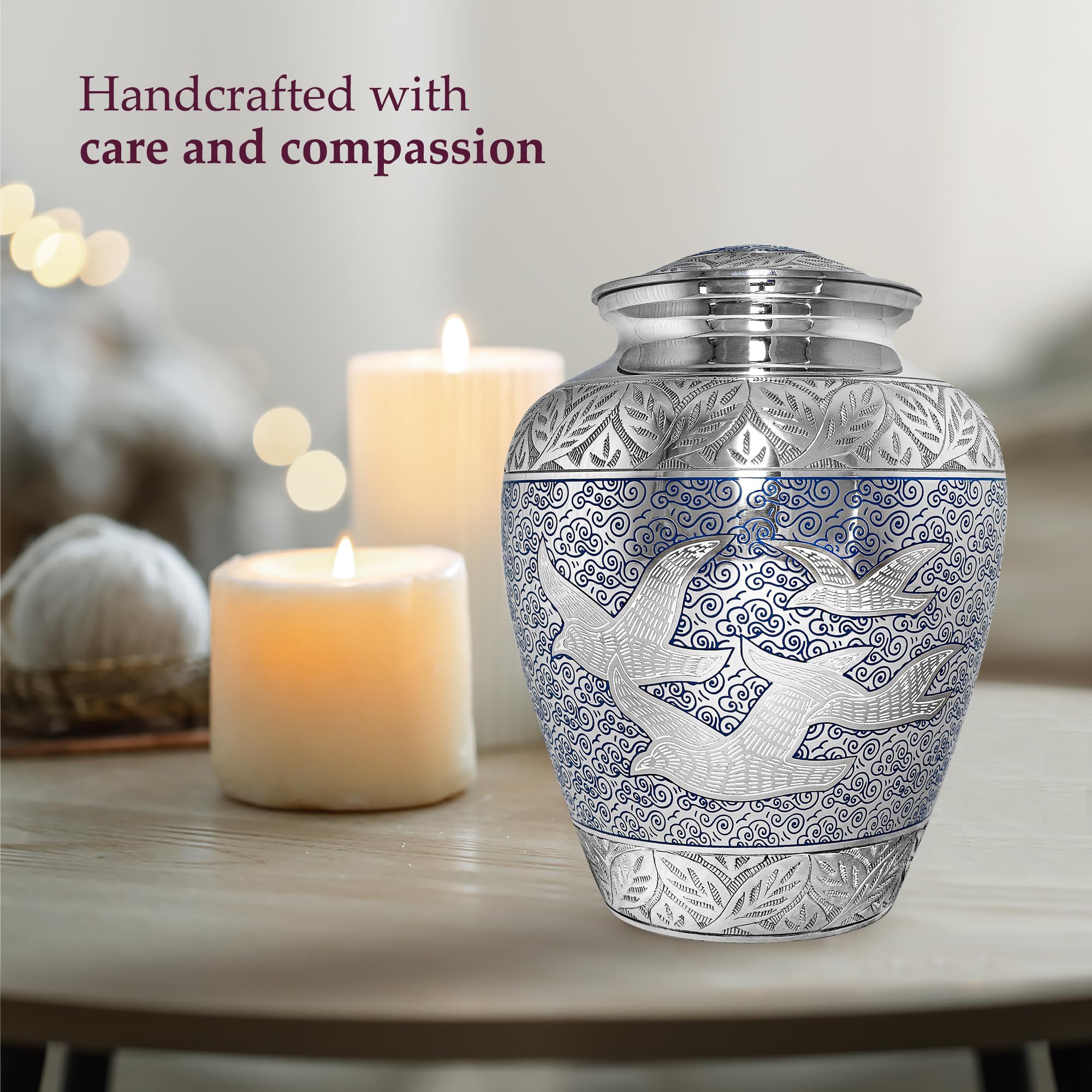 Snapklik.com : Trupoint Memorials Extra Large Urn For Ashes Adult Male ...