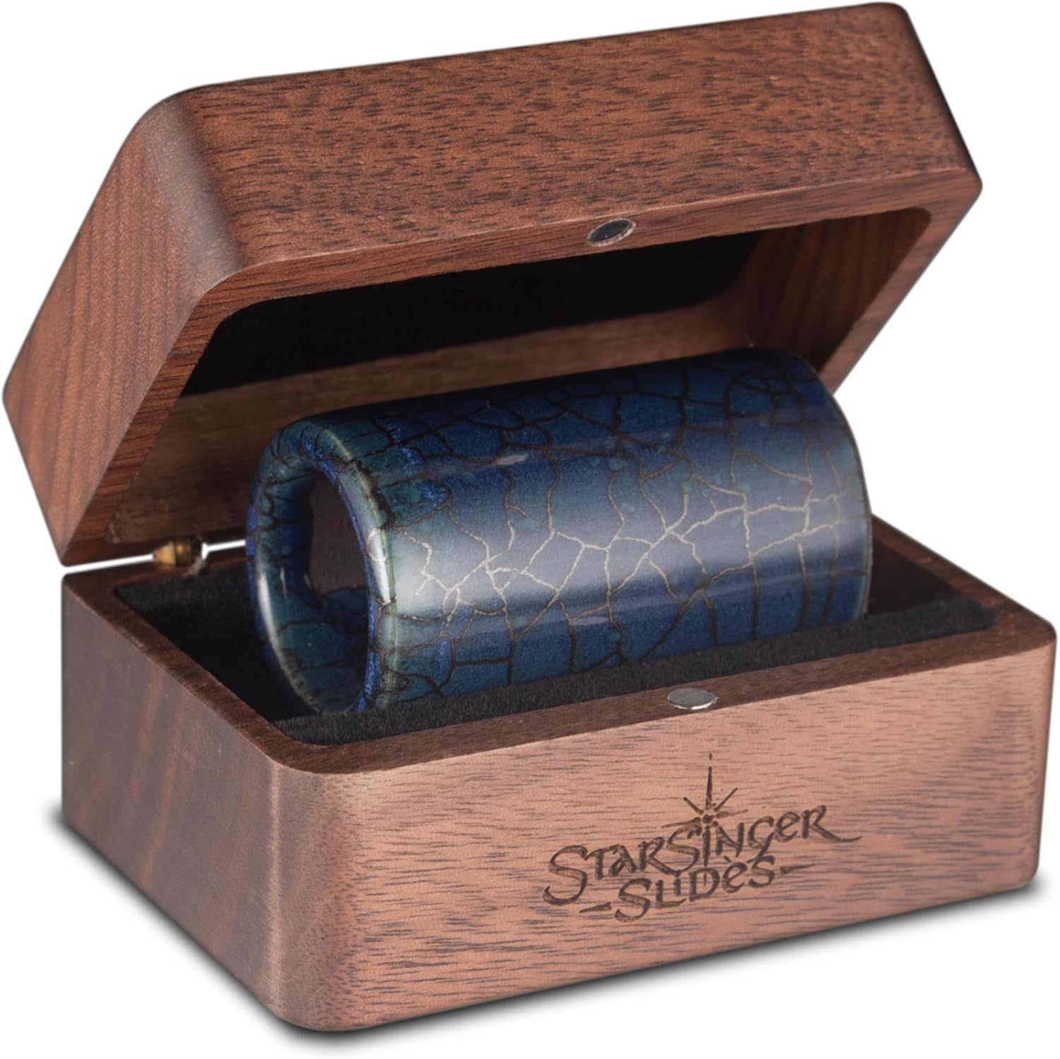 Amazon.com: Midnight Ceramic Guitar Slide Bundle – Deep Blue “Midnight ...