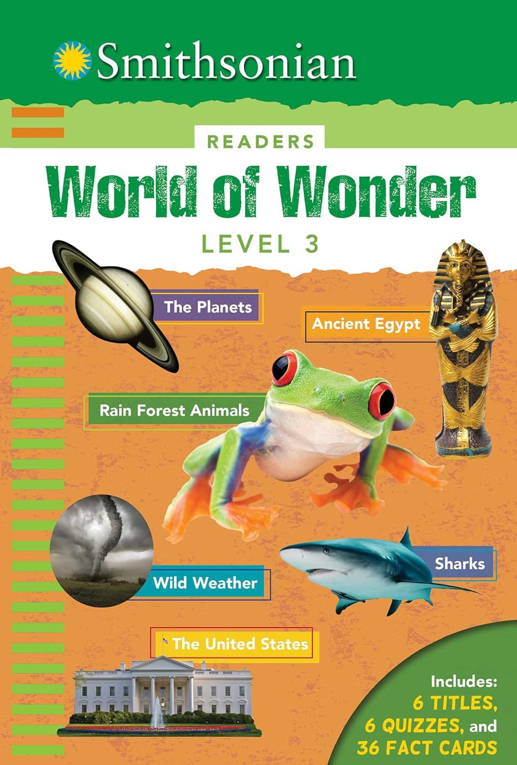 Amazon.com: Smithsonian Readers: World of Wonder Level 3: 9781626864535 ...