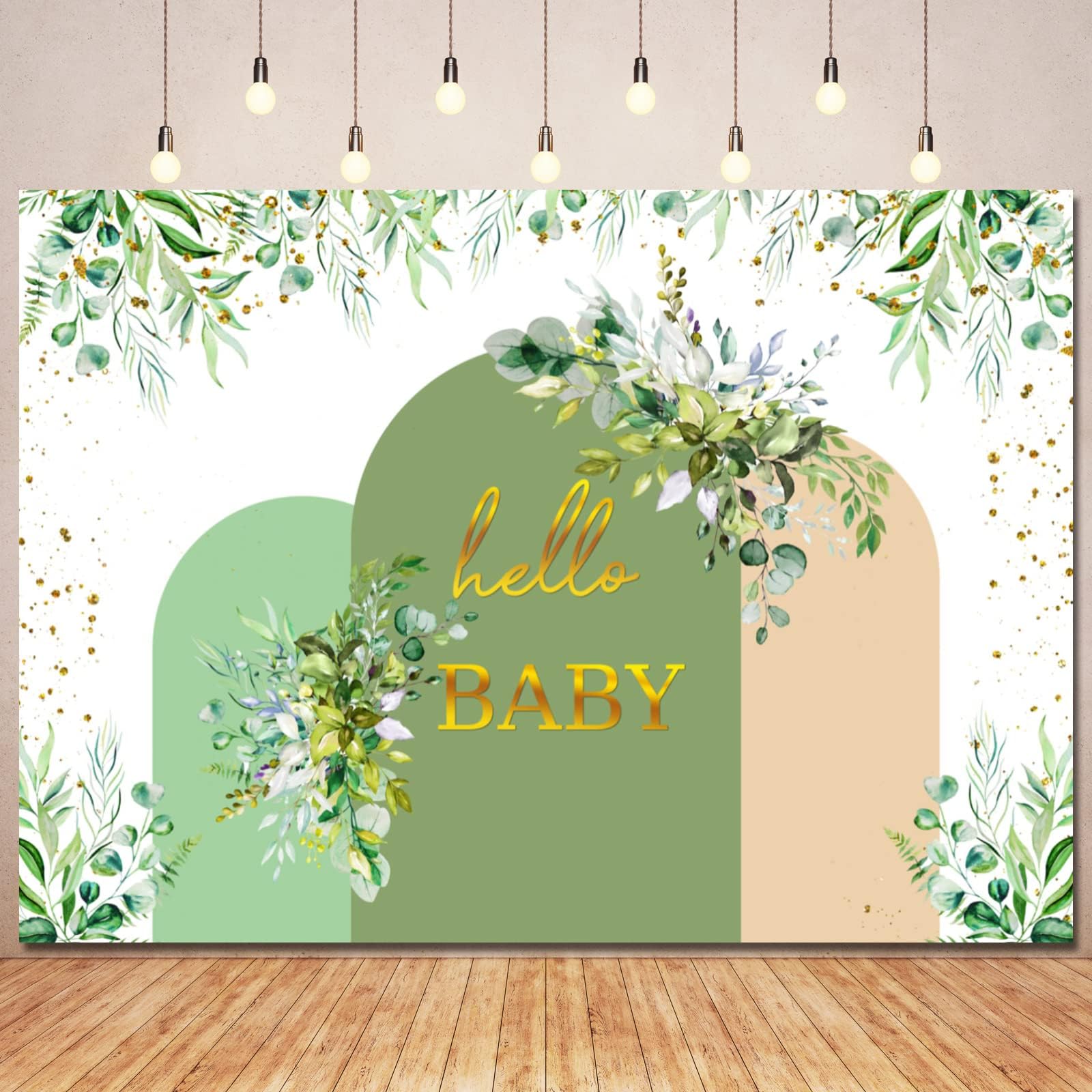 Amazon.com : SENDY 7x5ft Oh Baby Backdrop Boy Baby Shower Photography ...