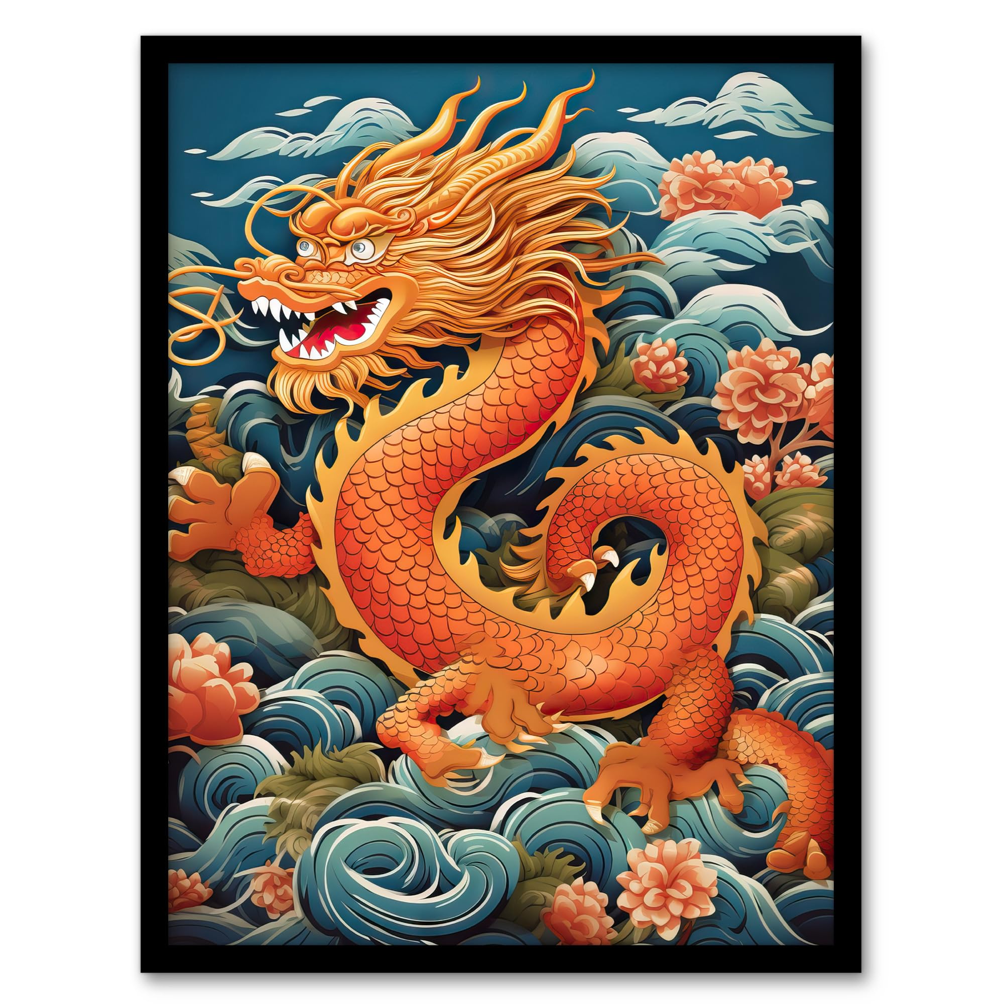 Fantasy Art Chinese Dragons Ancestral Dragon | Seeking The Flying