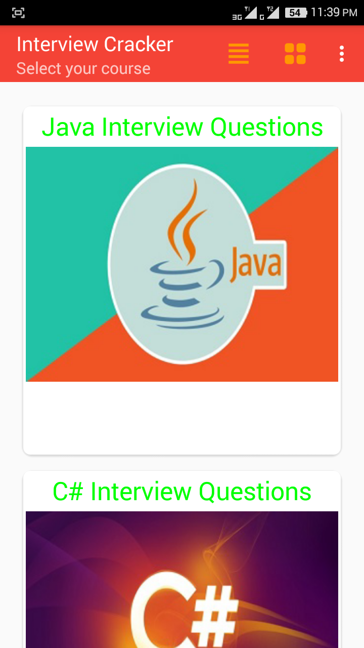 Interview Questions and Answers C,C++,C#,Java - App on Amazon Appstore