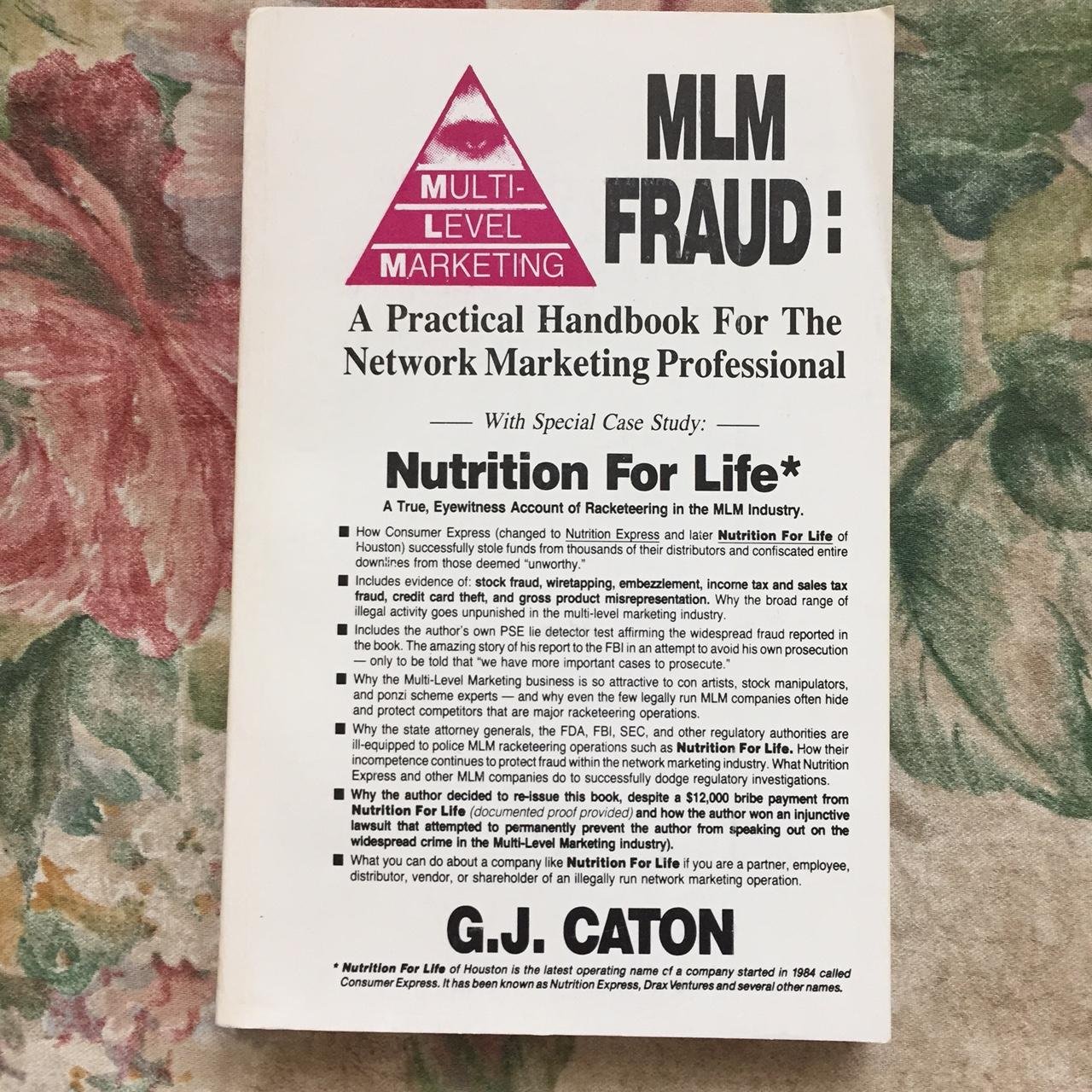 MLM FRAUD: A Practical Handbook For The Network Marketing Professional ...