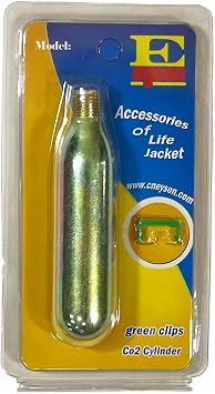 Amazon.com : Premium CO2 Cartridge for Life Jacket - Manual Version ...