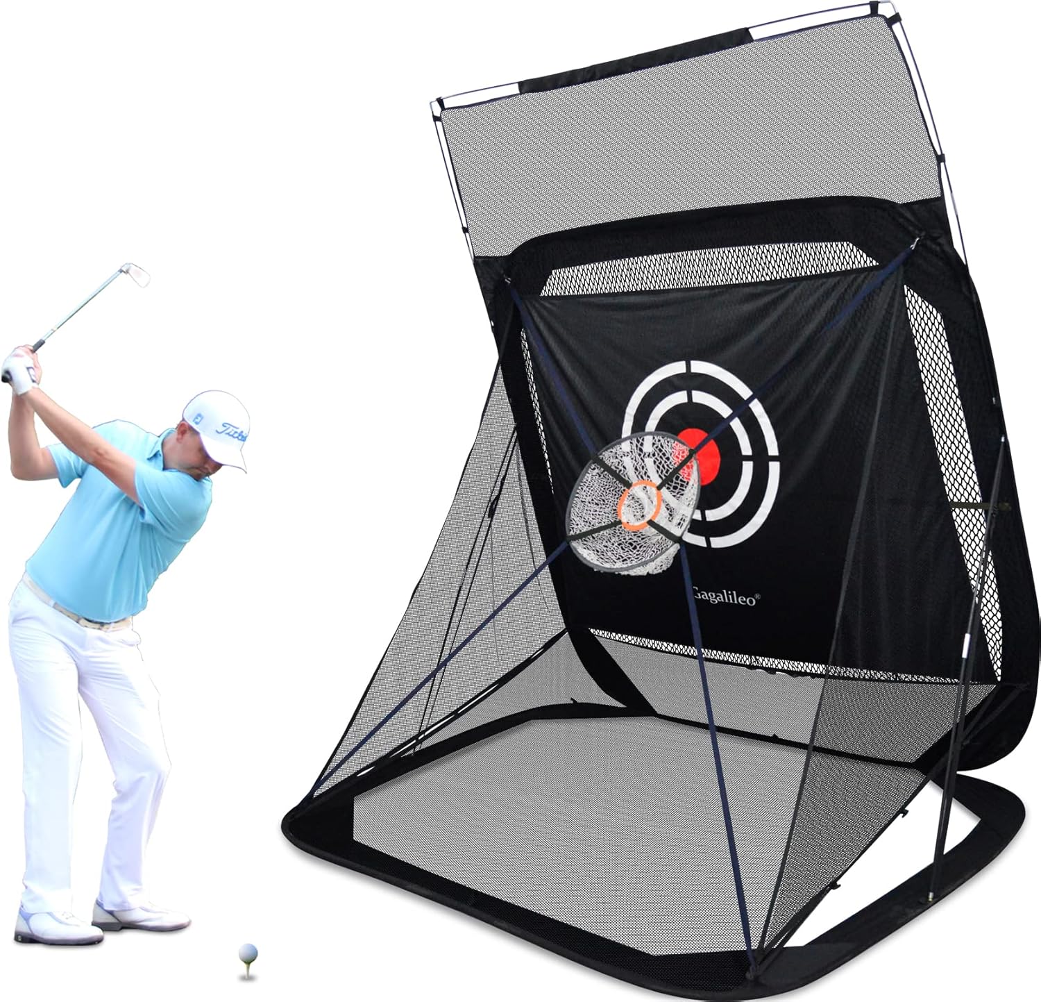 Amazon.com: Gagalileo Golf Practice Net, Quick Pop-Up Golf Hitting Net ...