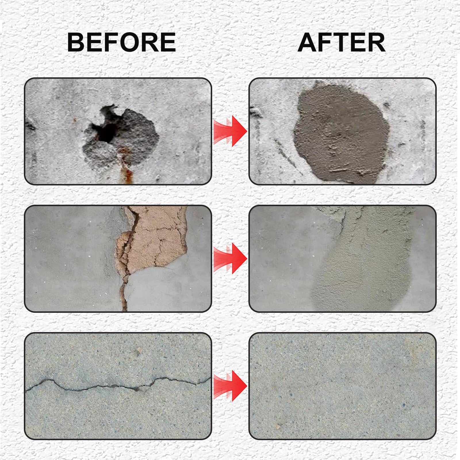 Snapklik.com : GOODTAKE Concrete Repair, Concrete Patch For Repairing ...