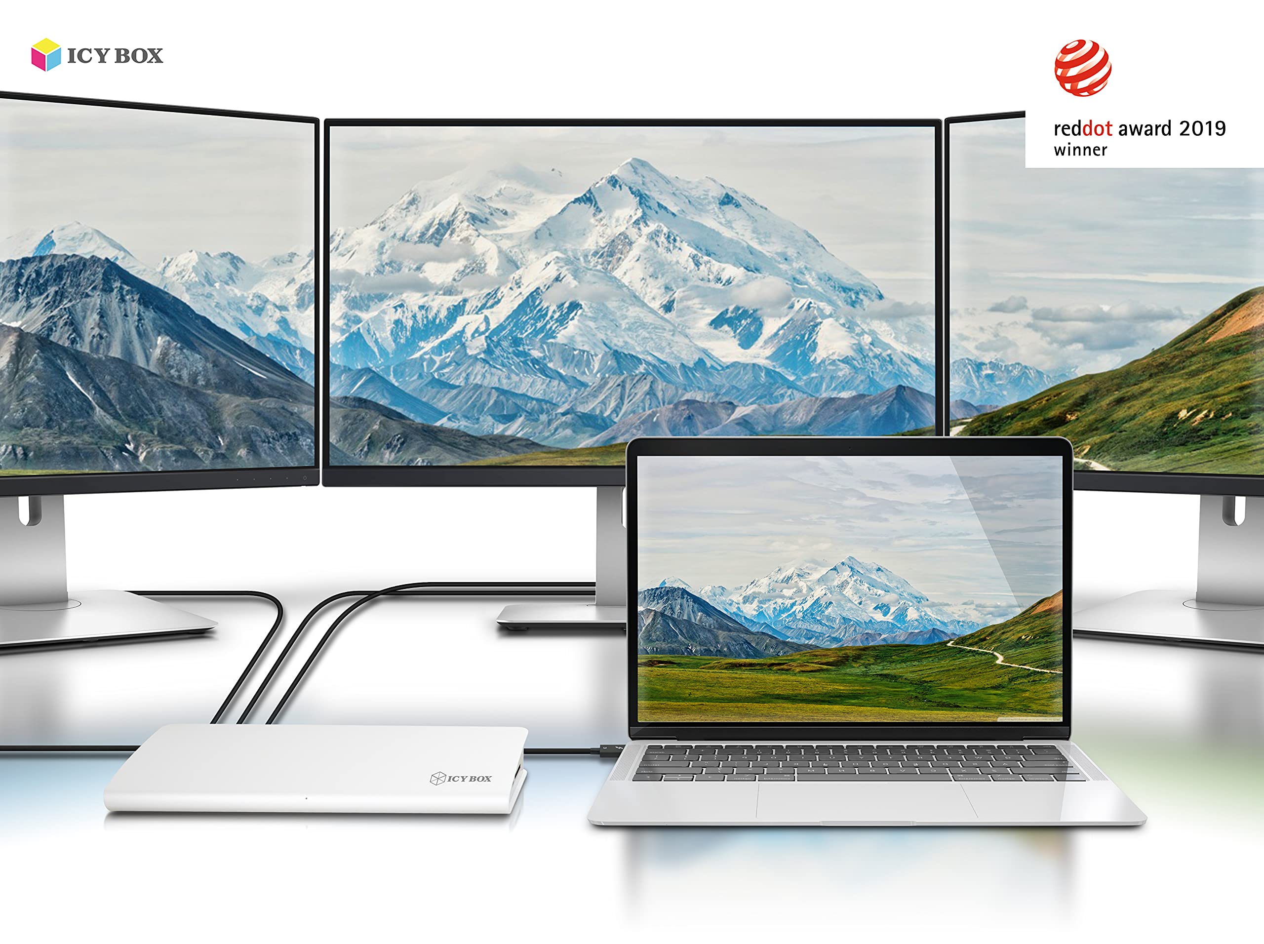 Buy ICY BOX RED DOT AWARD WINNER 2019 Thunderbolt 3 Type-C Notebook ...