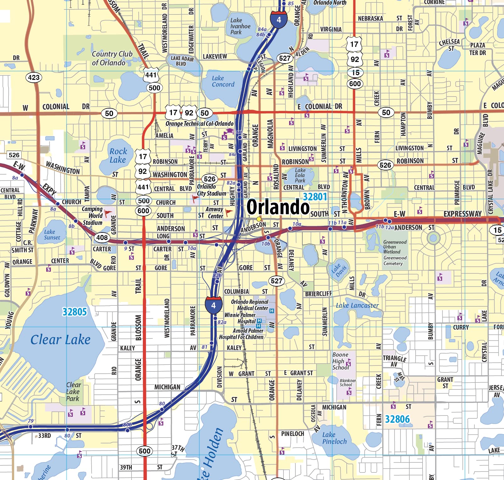 Mapas Del área De Orlando Florida 15 Day Disney & Universal Itinerary