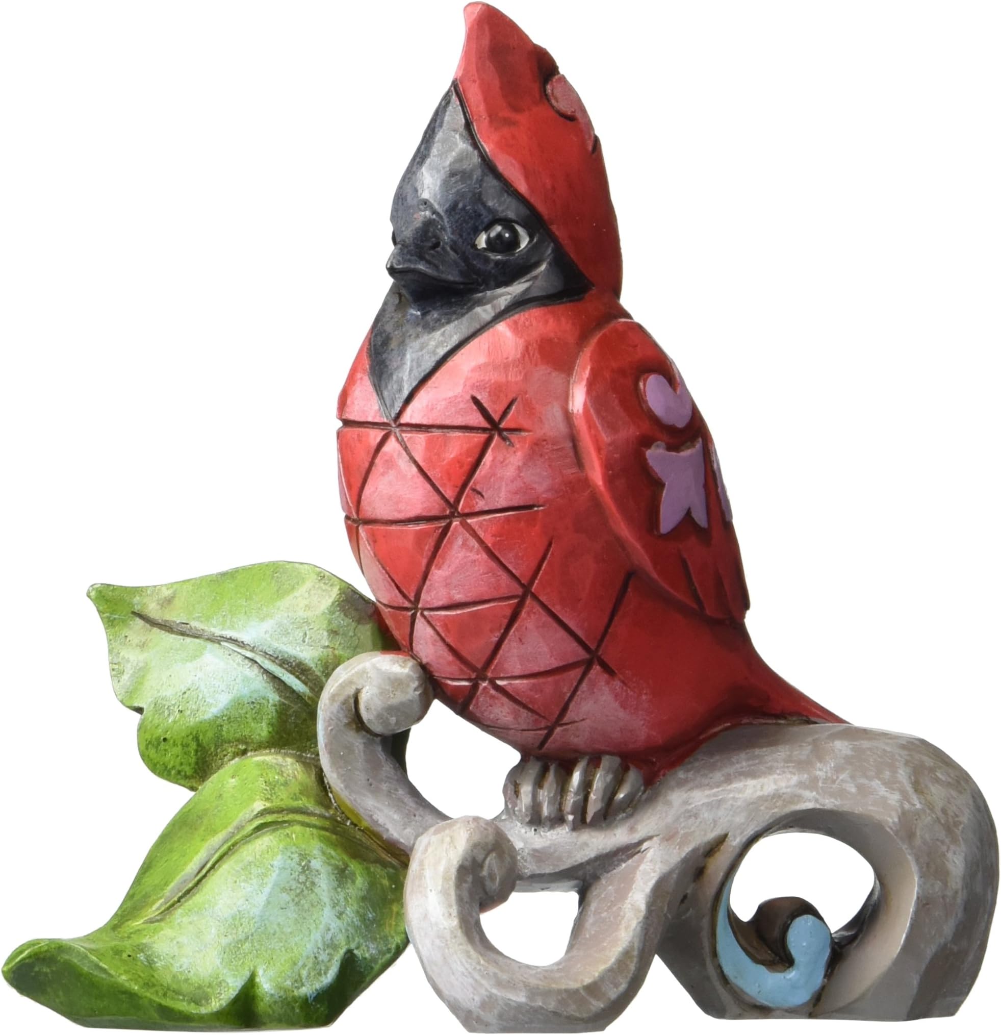 Amazon.com: Enesco Jim Shore Heartwood Creek Snowman with Cardinal ...