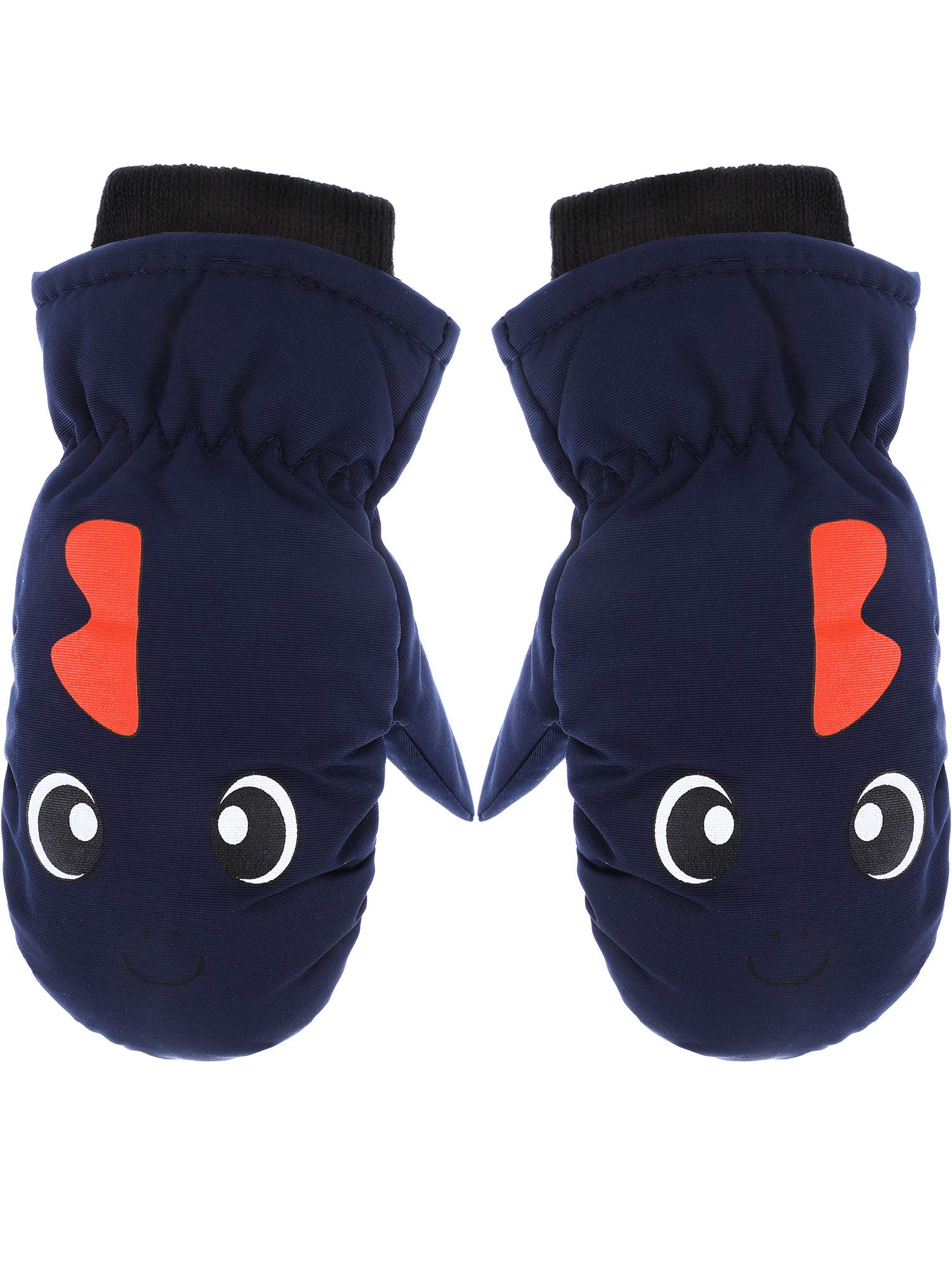 Kids Snow Ski Mittens Winter Gloves Warm Waterproof Mittens for Girls ...