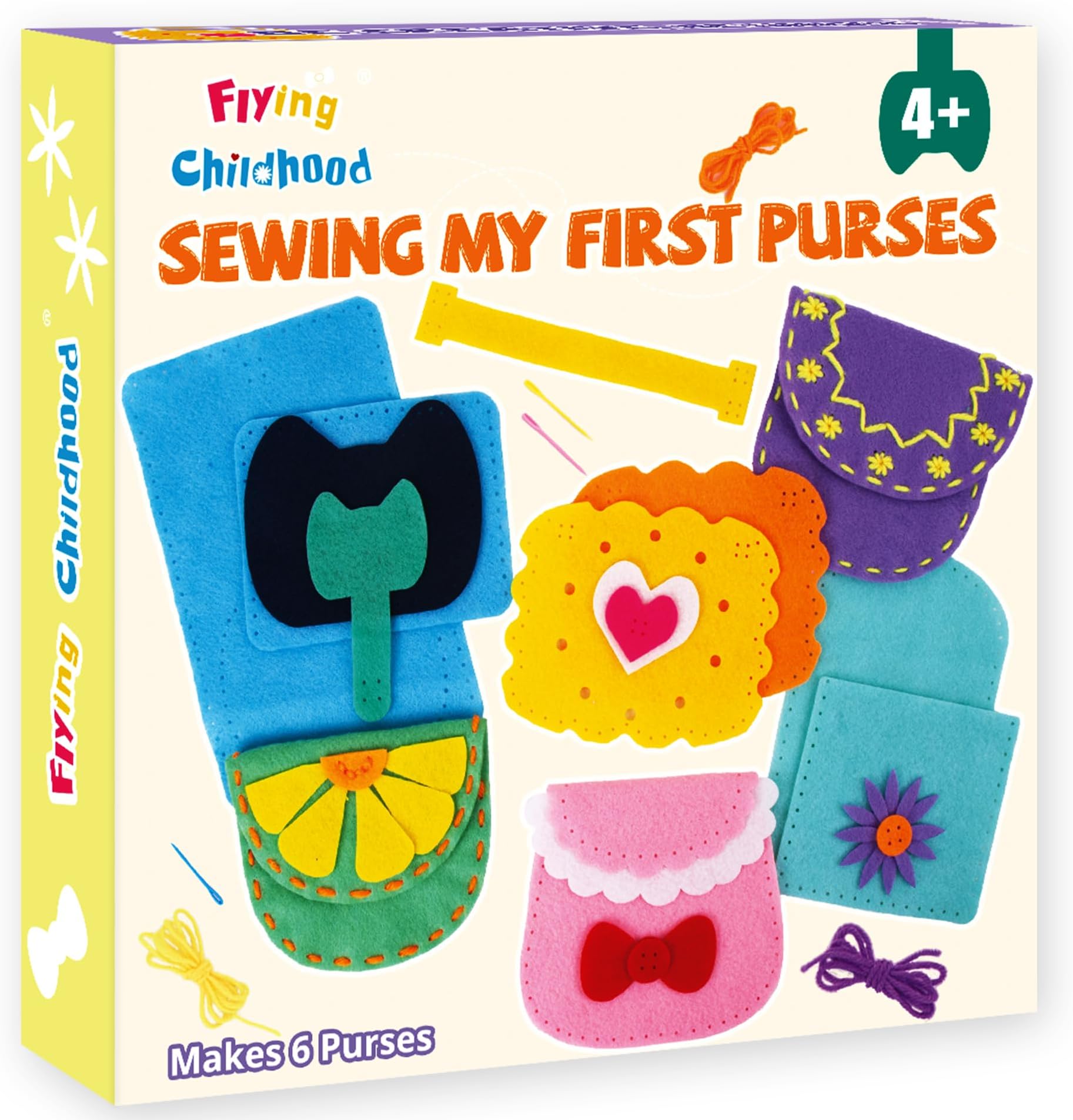 Amazon.com: qollorette Fur Sewing Kit for Children, Sew Your Own ...