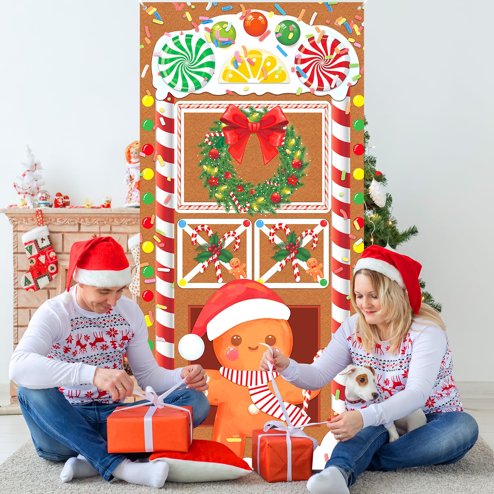 Gingerbread Man Door Decorating Ideas