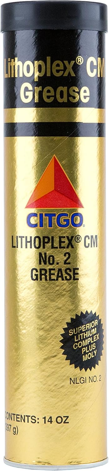 Amazon.com: CITGO CITLITC2-10 Lithoplex CM2 Grease, 10 Pack : Automotive