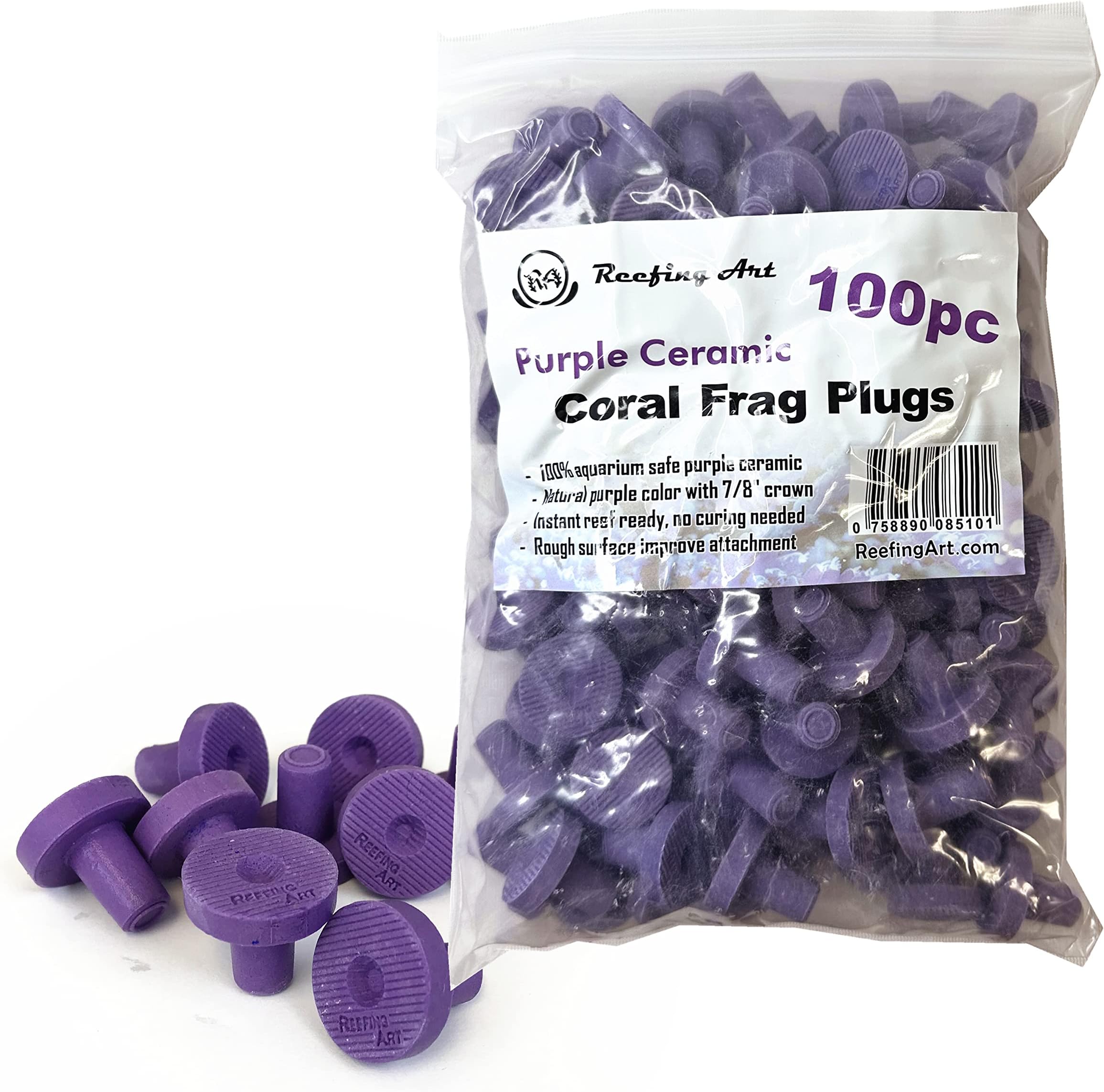 Amazon.com : Oceans Wonders Coral Frag Plugs 200pc Bulk Value Pack ...