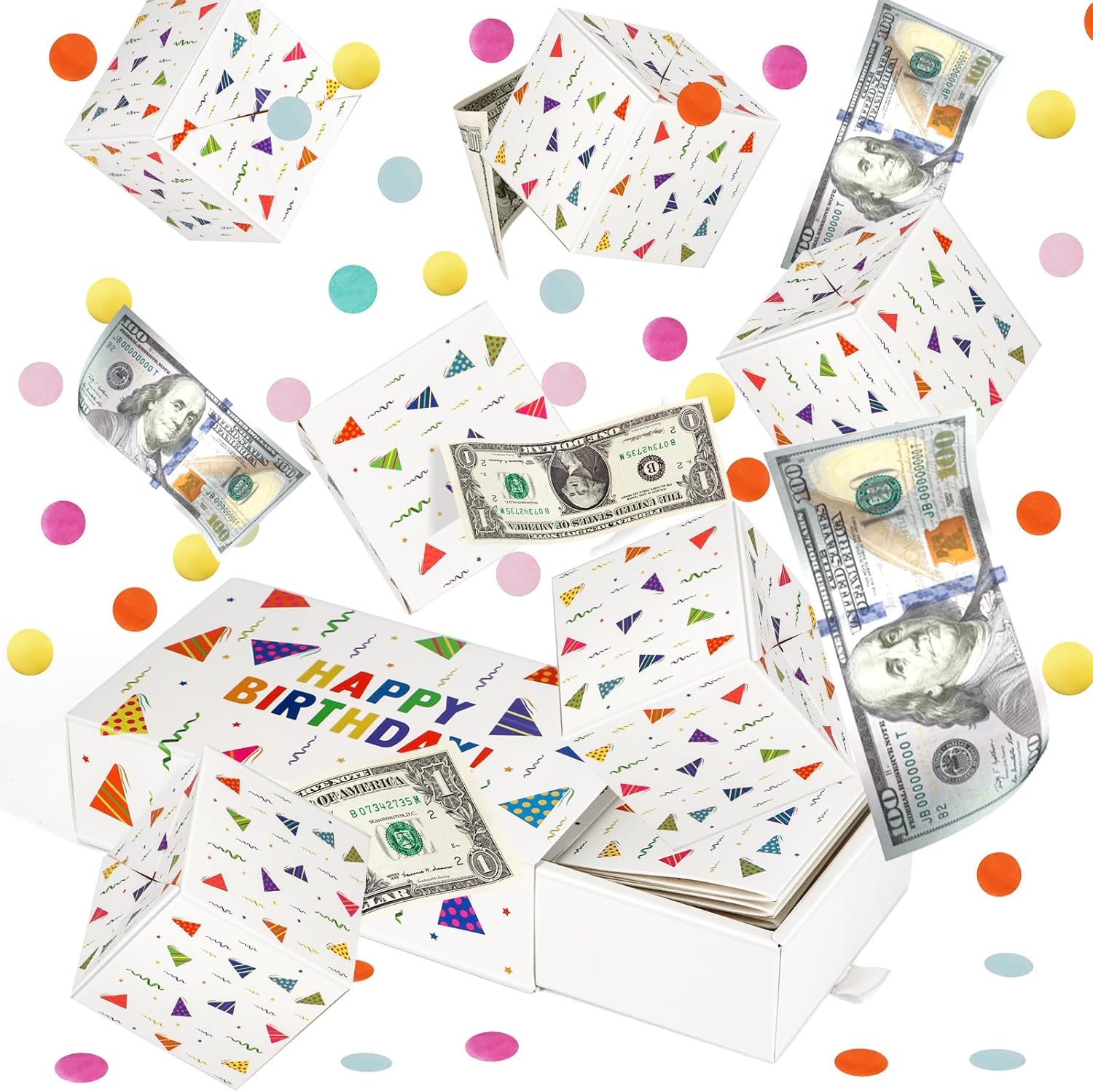 Amazon.com: Giftota Happy Birthday Surprise Gift Box Explosion for ...