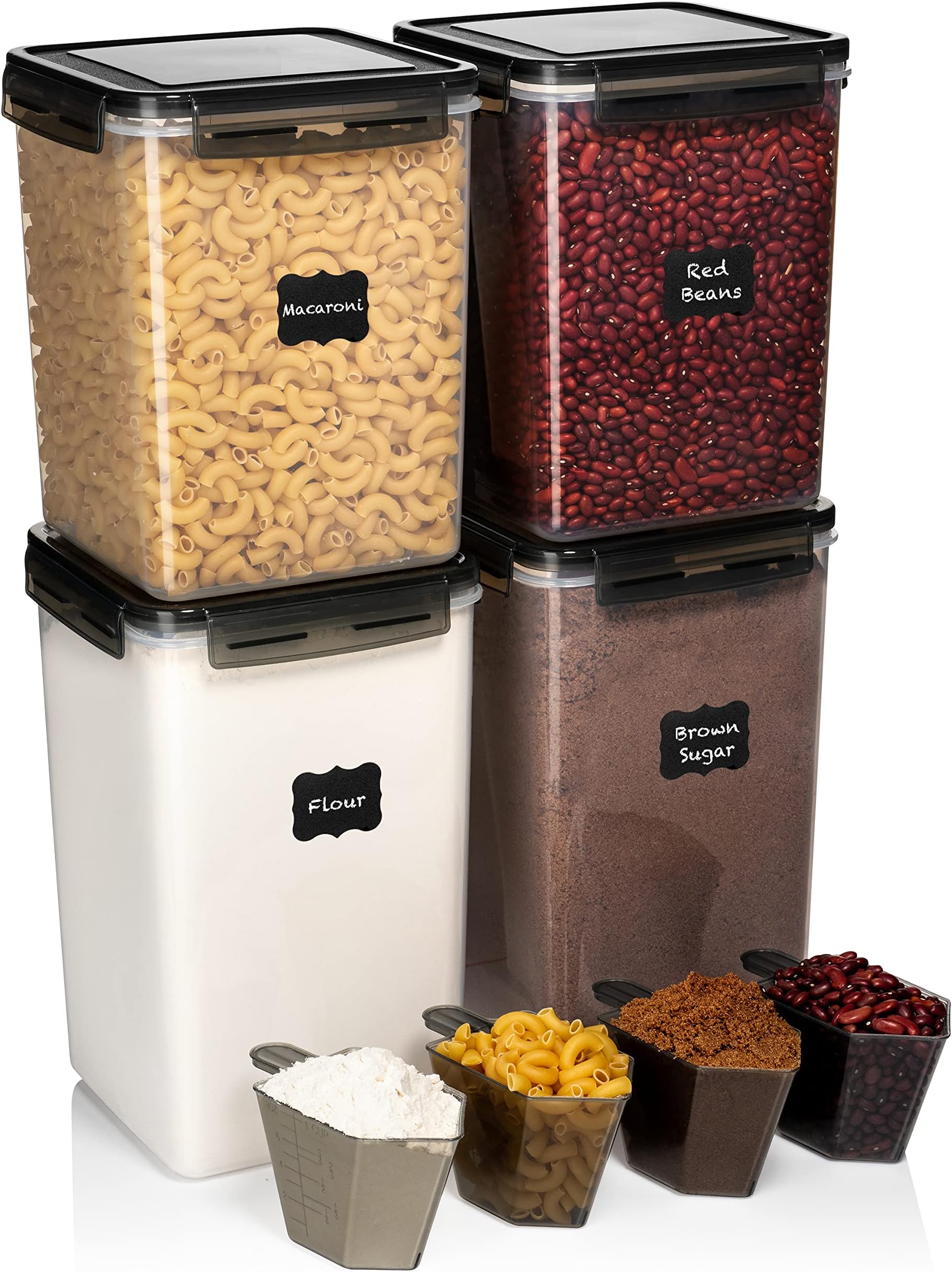 Amazon.com: Chef's Path Food Storage Containers (6 Pack Variety ...