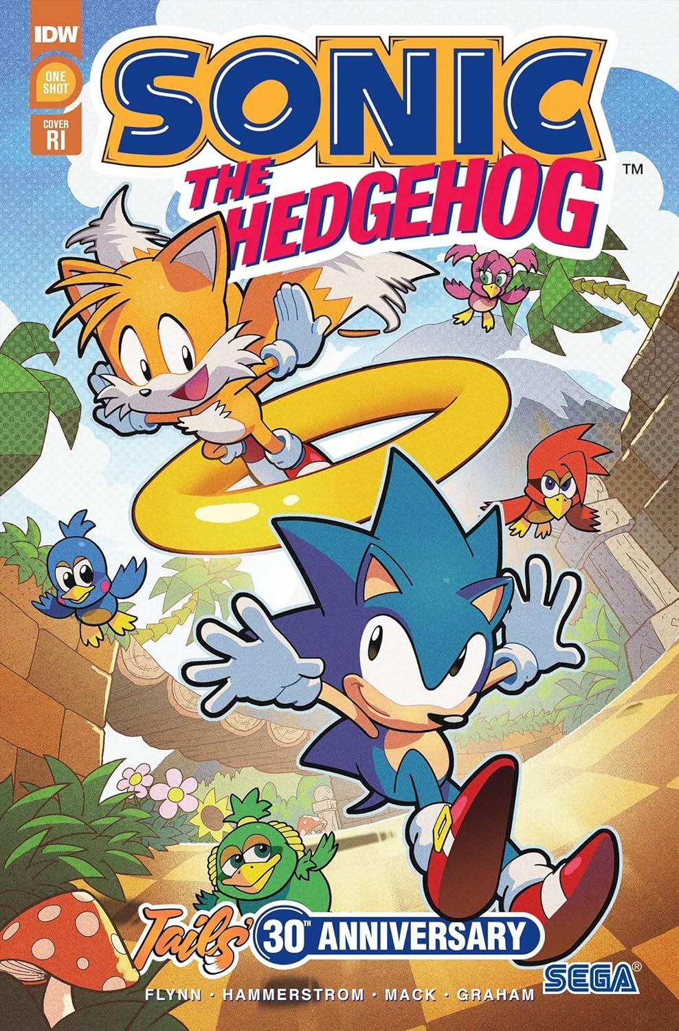 Amazon.com: Sonic the Hedgehog: Tails 30th Anniversary #1C VF/NM ; IDW ...