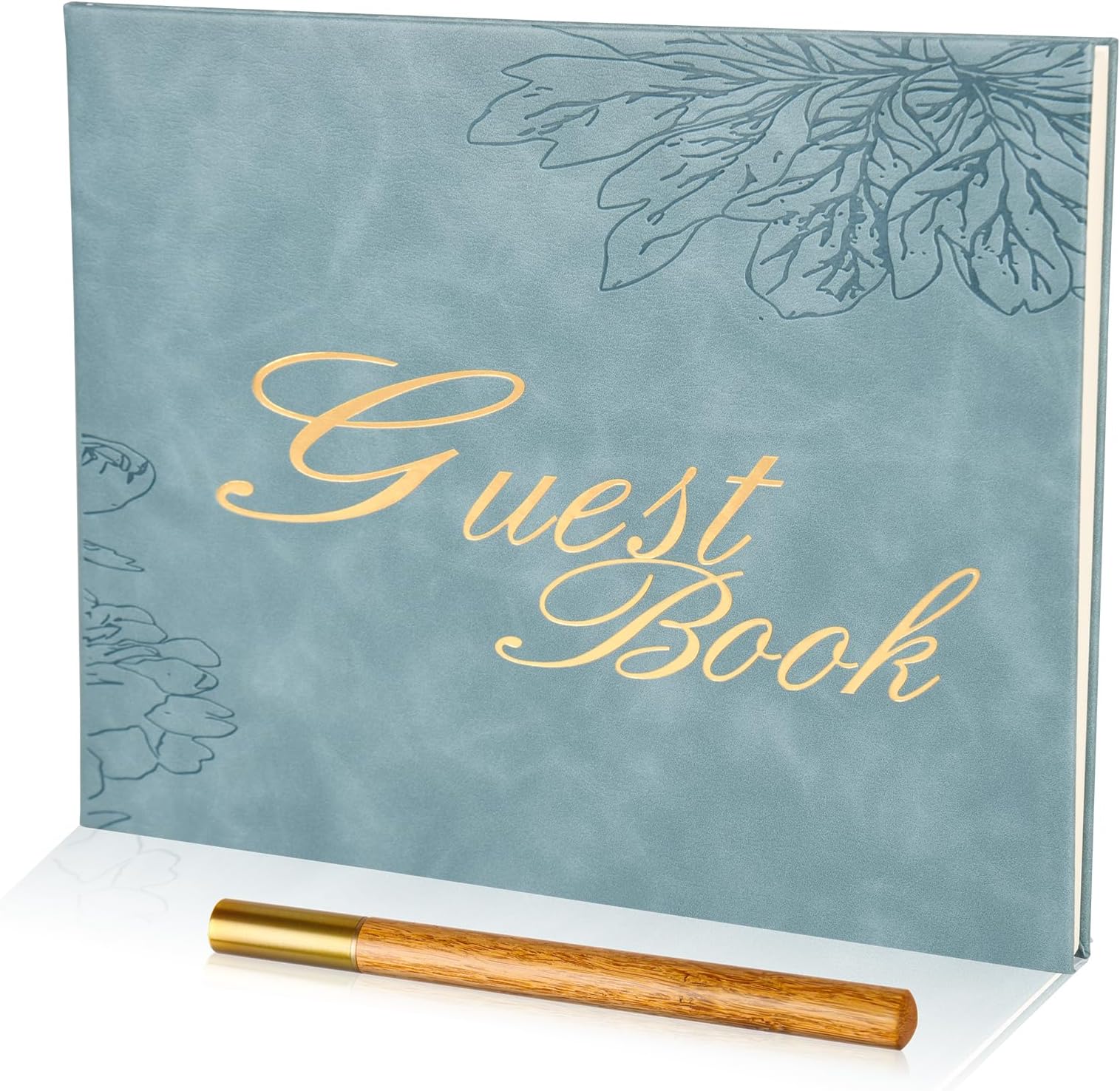 Amazon.com: DYKO Brands New, Wedding Guest Book, Elegant, Guest Book ...