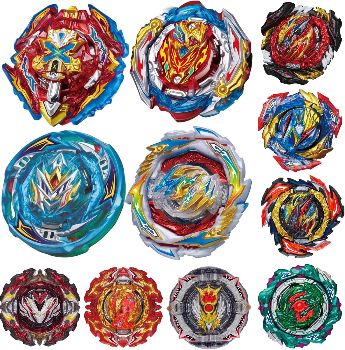 Amazon.com: Gyro Boys Kids Gift 11 Top Burst Gyro Toy Blade Set Game ...