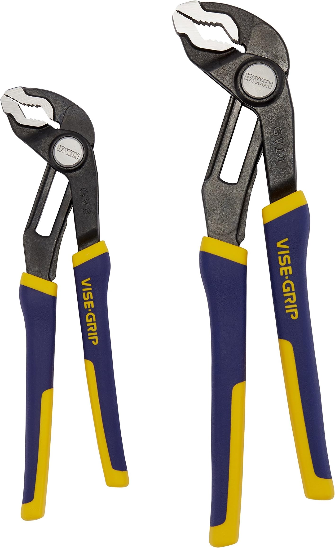 IRWIN VISE-GRIP Pliers, V-Jaw, 10-Inch, Press & Slide Button, Anti ...