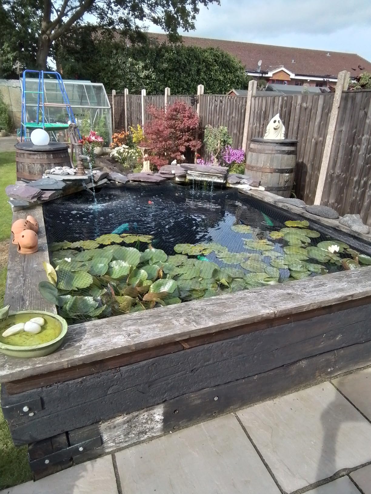 AquaDesign Blue Liquid Pond Dye 1000ML For Ponds And Water Features ...