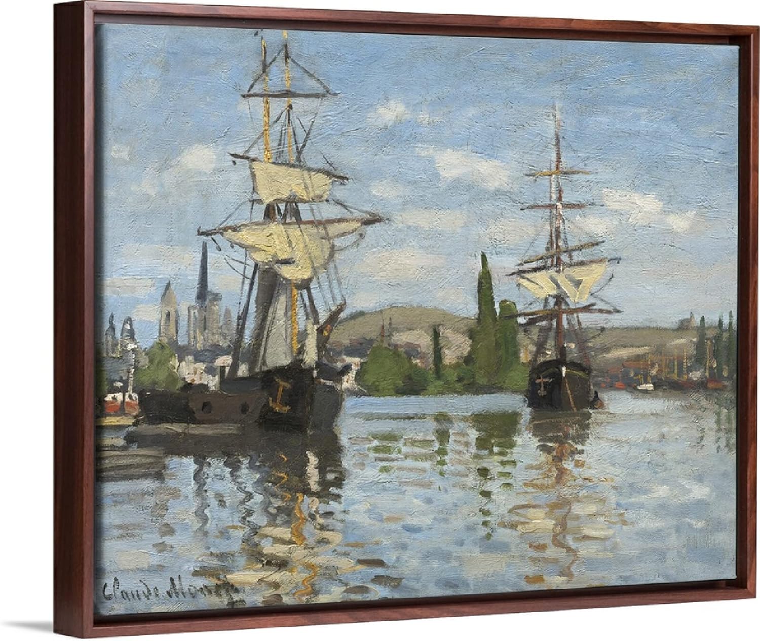 Amazon.com: SYSMYXGS Claude Monet Paint by Numbers for Adults Painting ...