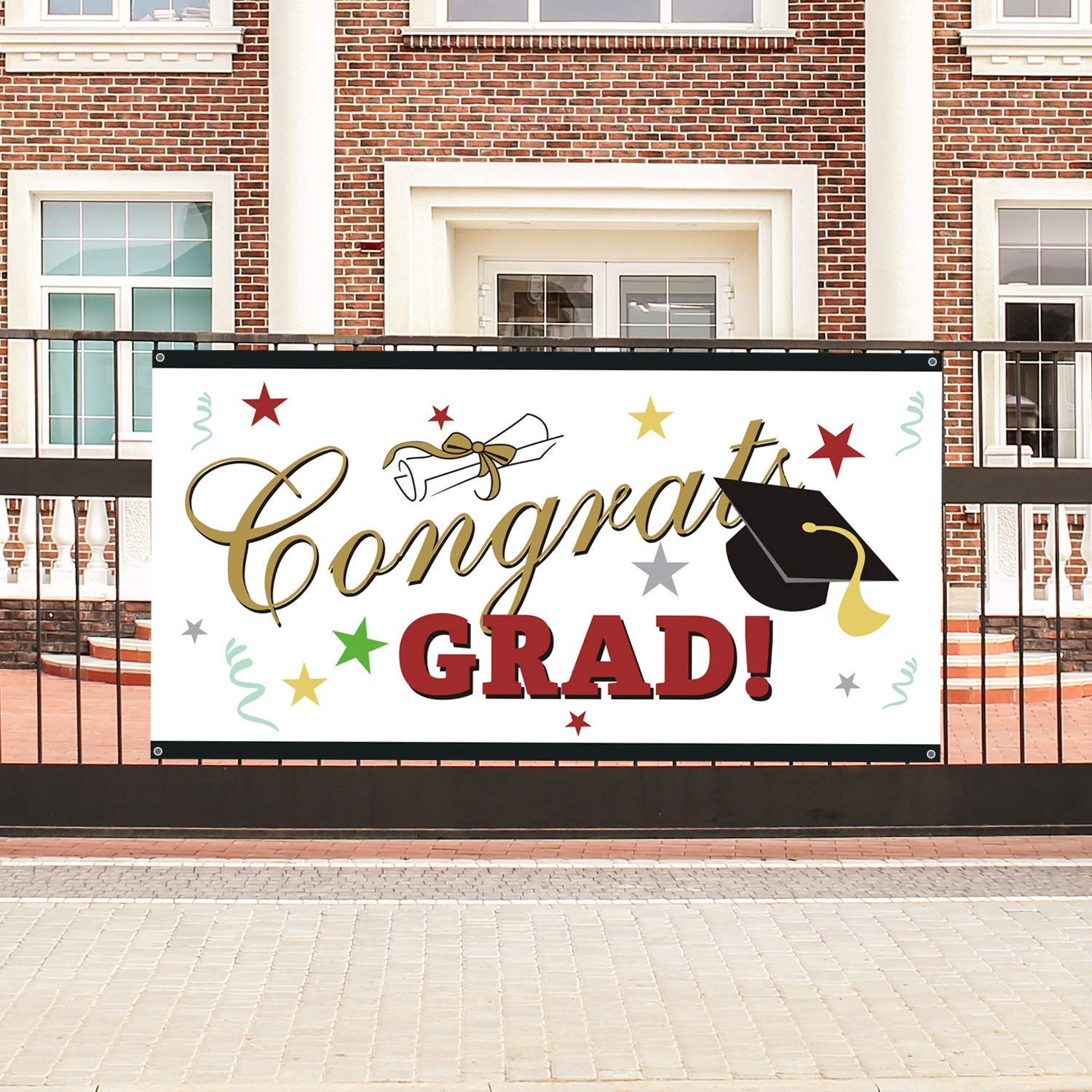 Buy BCHOCKS Large Graduation Photo Backdrop, 6.5x3.8ft 2022 ...