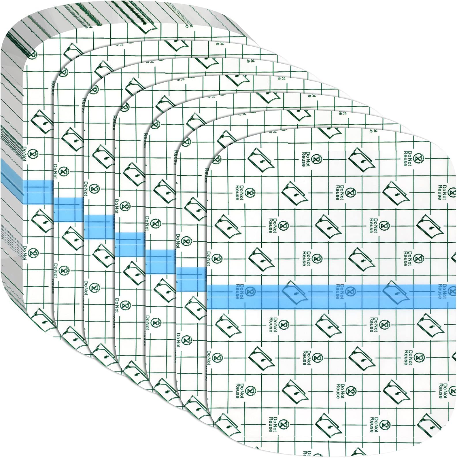 Amazon.com: Waterproof Bandage Transparent Wound Dressing Film Stretch ...