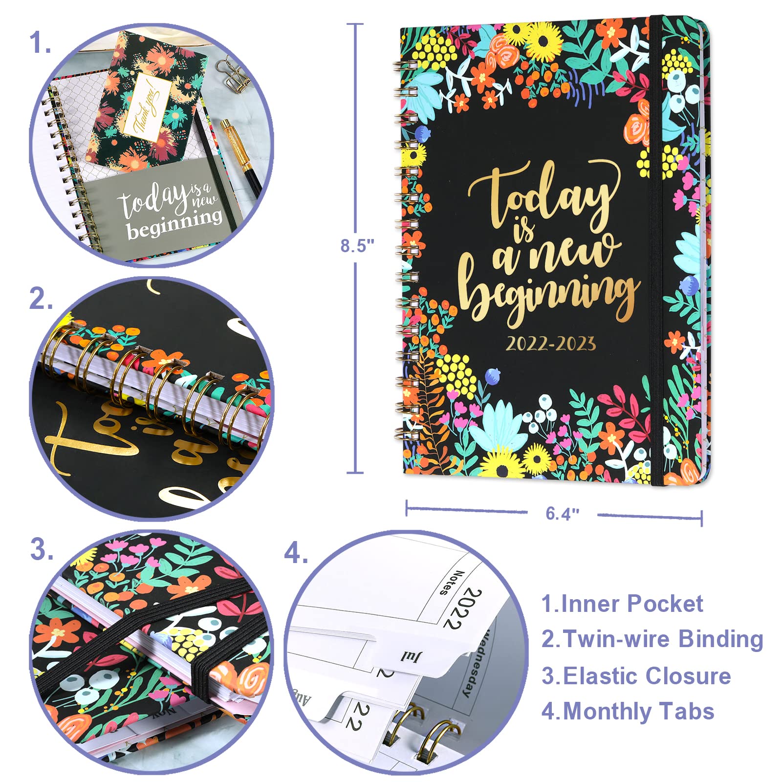 Buy Planner 2022-2023 - July 2022 - June 2023, Academic Planner 2022 ...