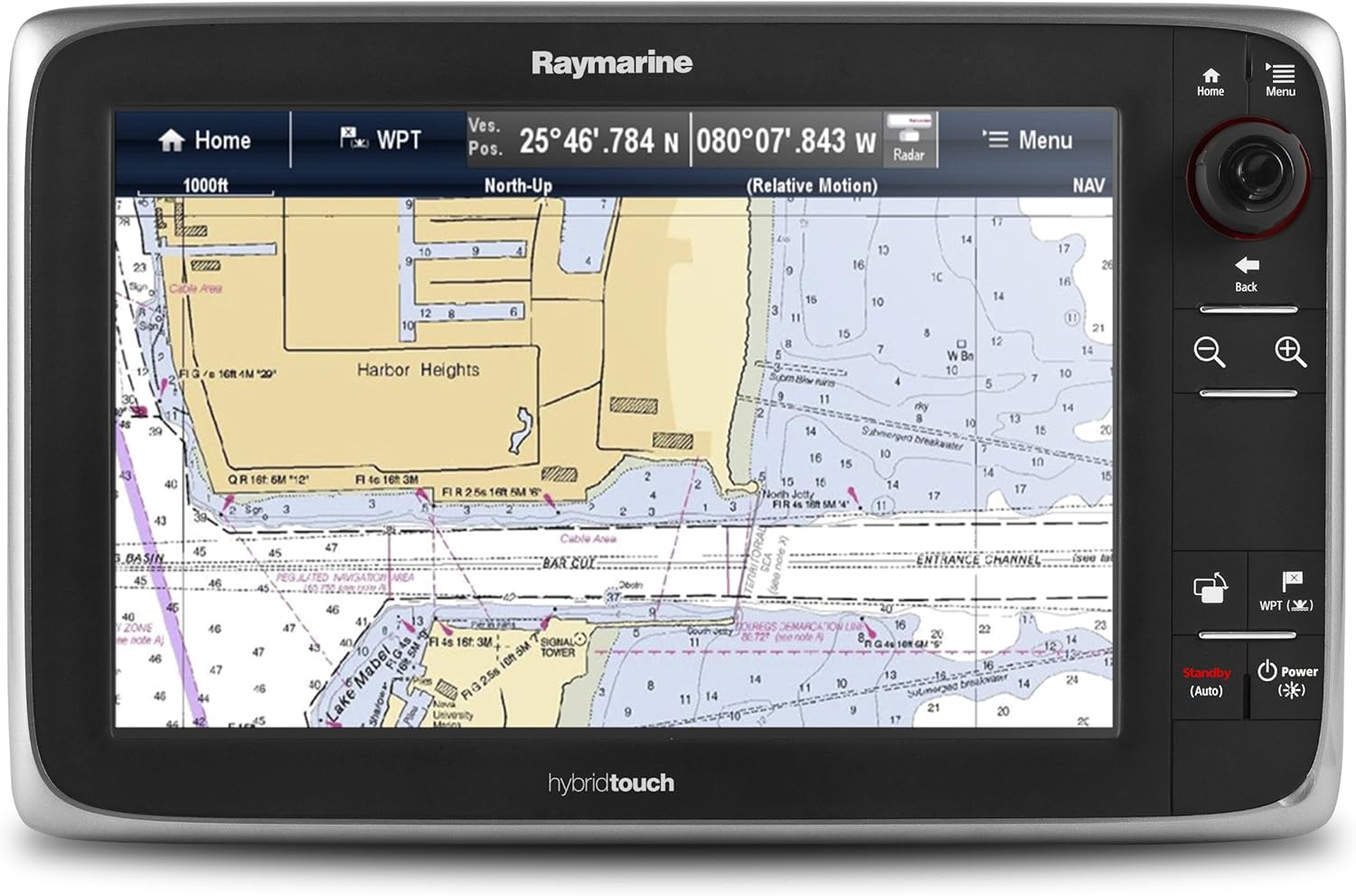 Amazon.com: Raymarine e165 15.4-Inch Touchscreen Multi-Function Display ...