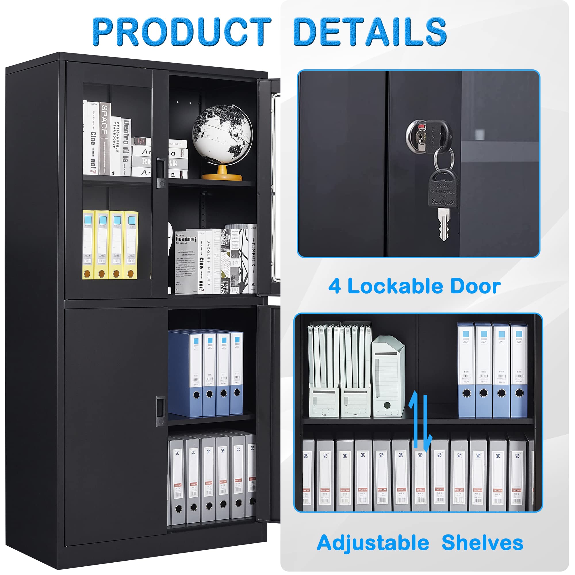 Snapklik.com : Letaya Storage Cabinet