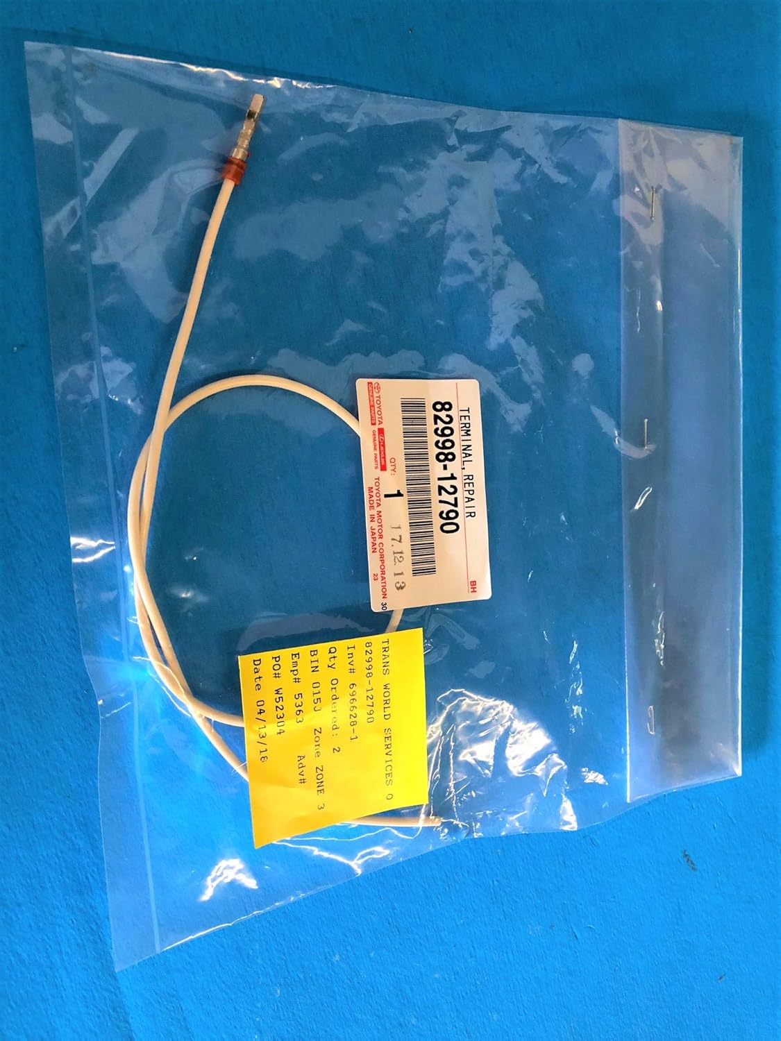 Amazon.com: Genuine Toyota Parts - Terminal, Repair W/W (82998-12790 ...