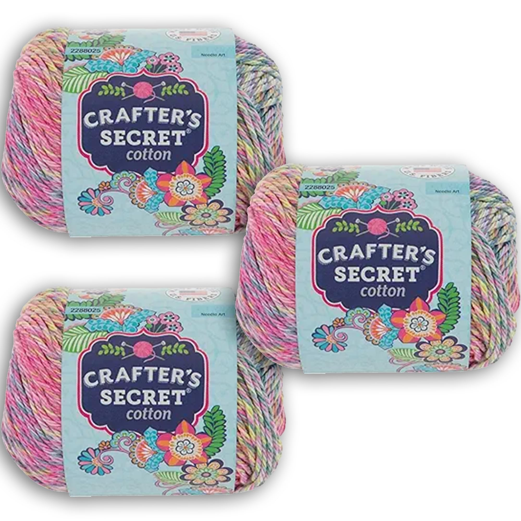 Amazon.com: Crafter's Secret Medium Yarn for Crocheting & Knitting ...