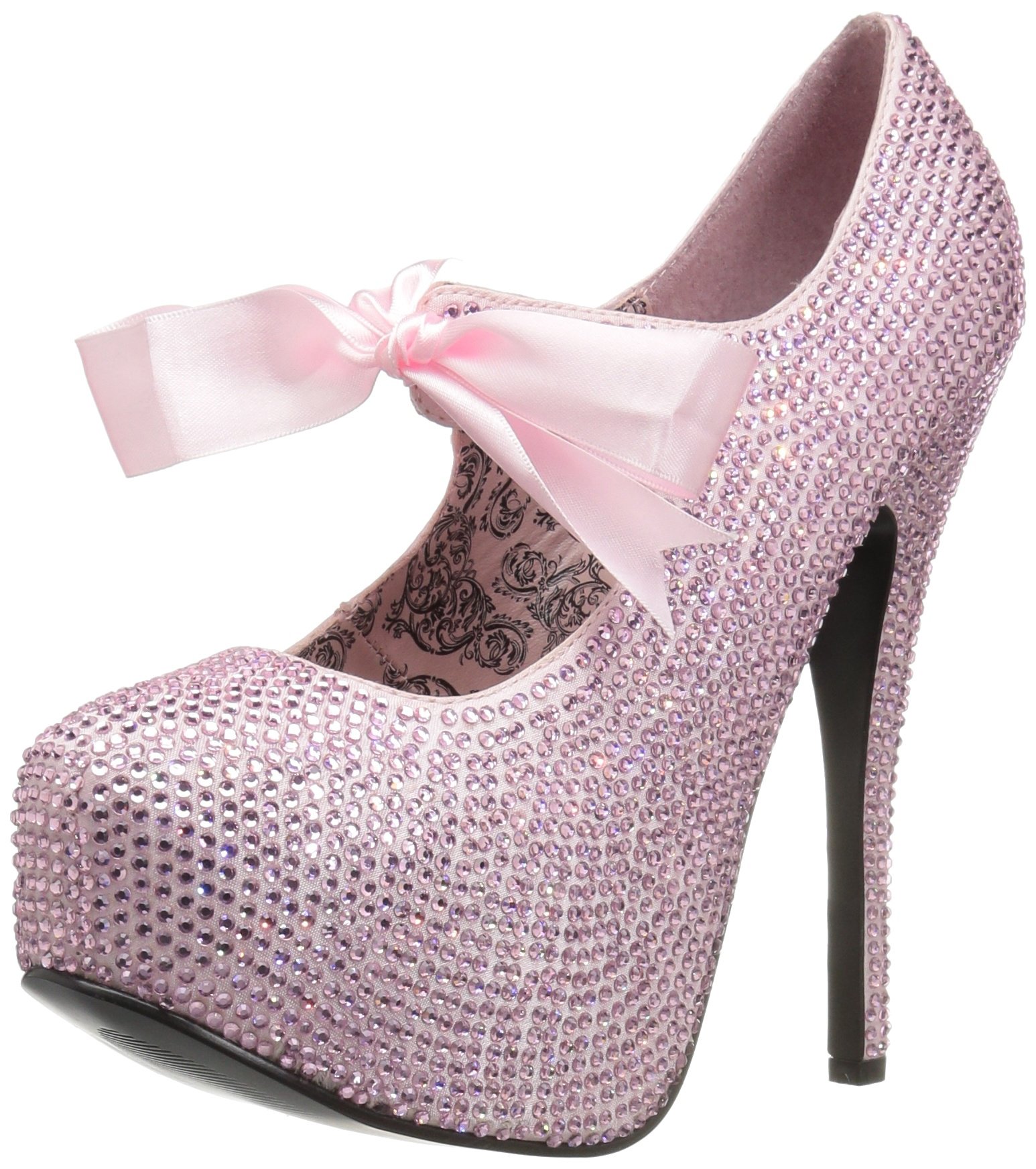 Amazon.com | Pleaser Women's Teeze-04R Platform Pump,Baby Pink ...