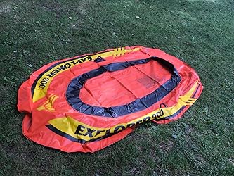 Intex Explorer 300, 3-Person Inflatable Boat Set with French Oars and ...