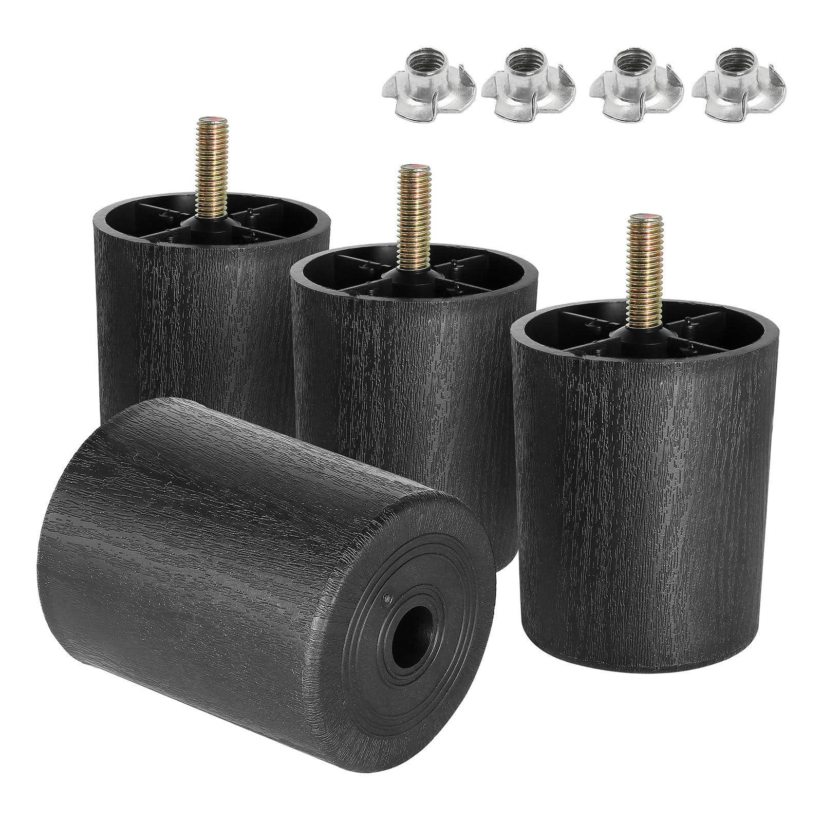 Snapklik.com : Masendelk M8-1.25 Metric Thread Bolts Plastic Furniture ...